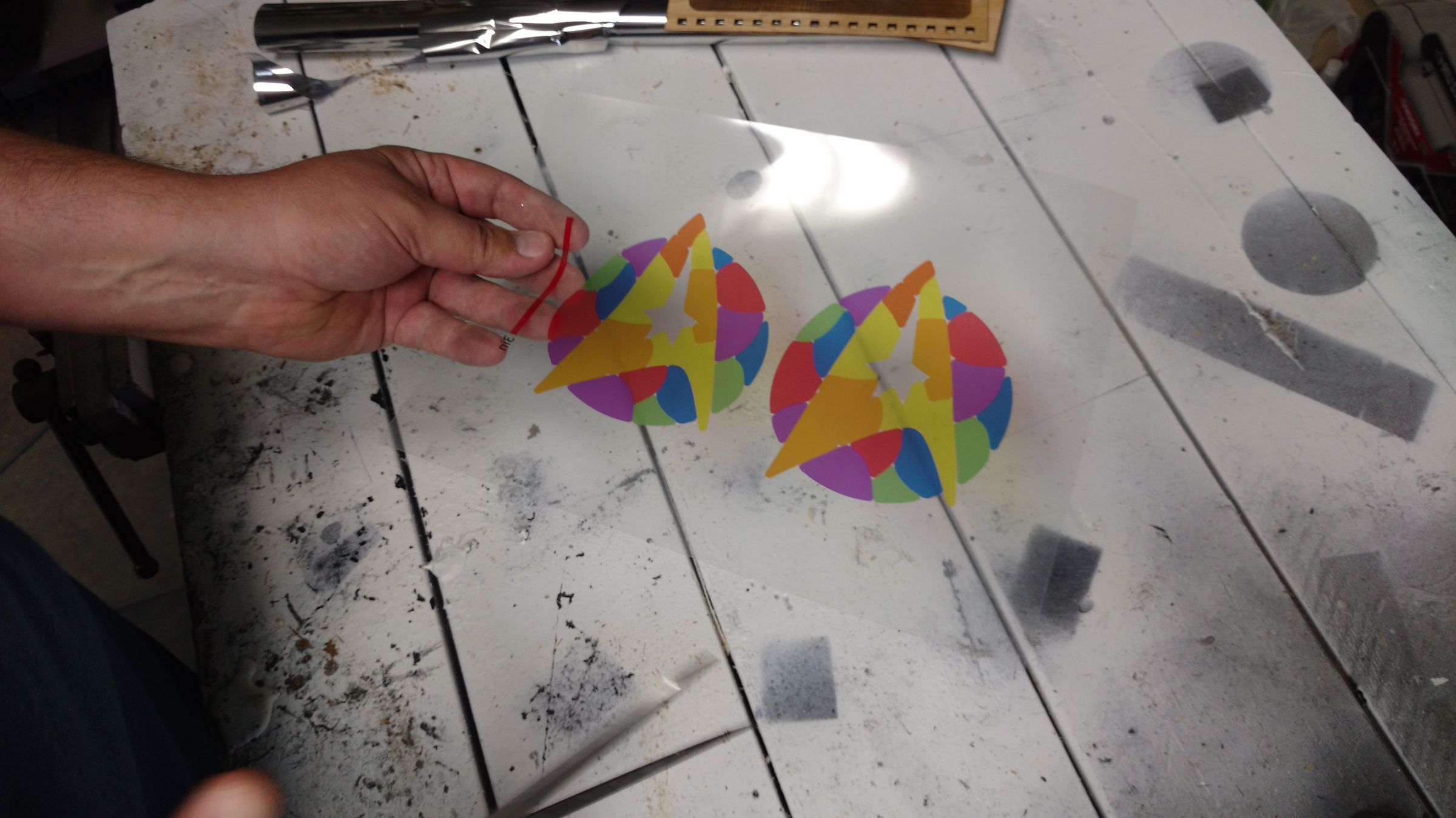 Star Trek Stained Glass Notebook : 8 Steps (with Pictures) - Instructables