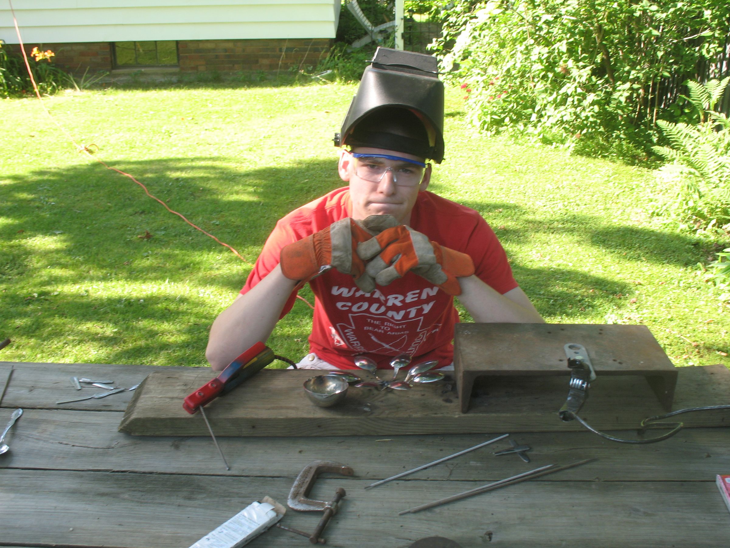 Weld a Spoon Flower! : 5 Steps (with Pictures) - Instructables