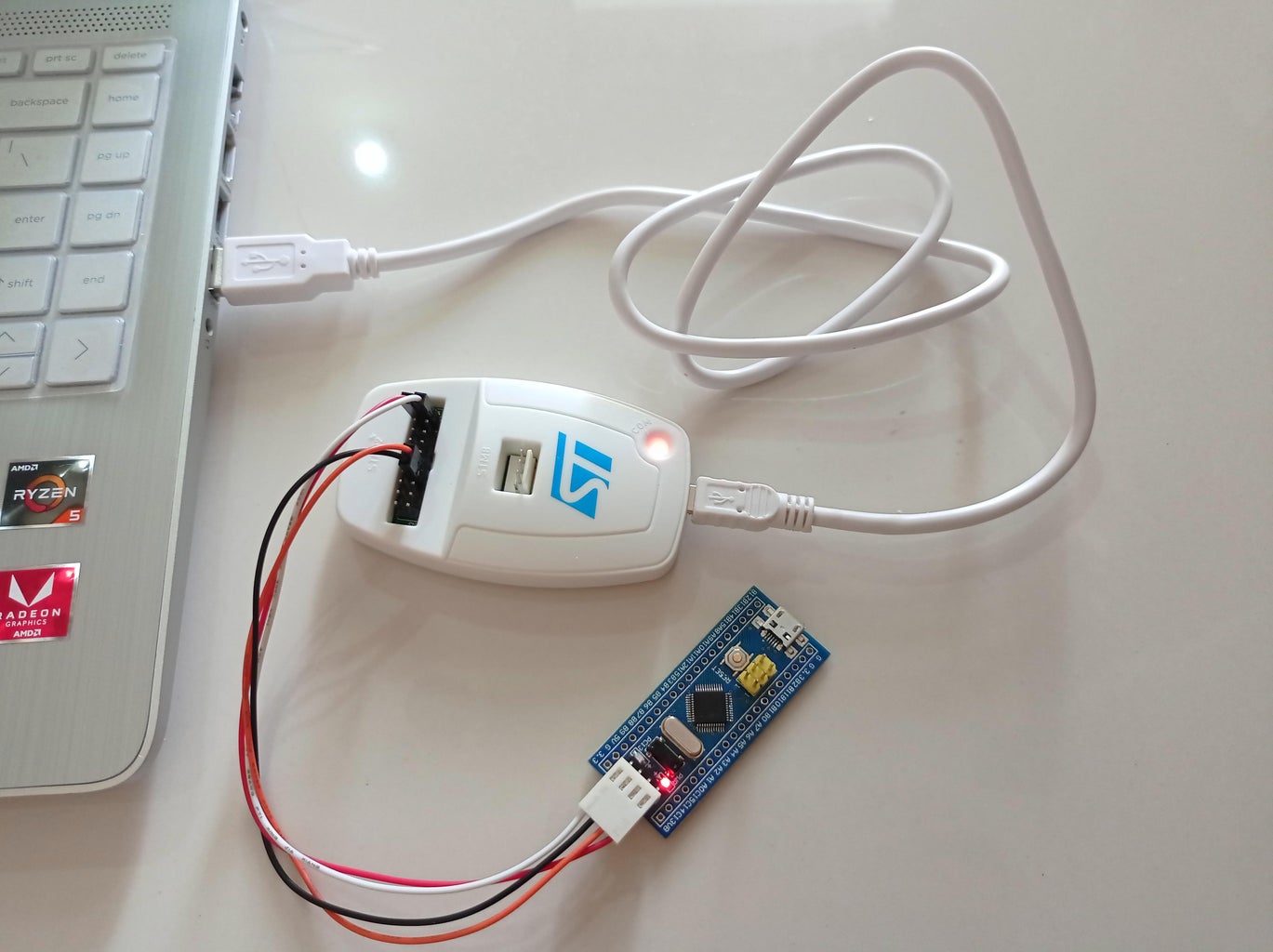 Diy Hid Usb Keyboard Using Stm32 Stm32 Tutorials Hal 6 Steps Instructables 5947