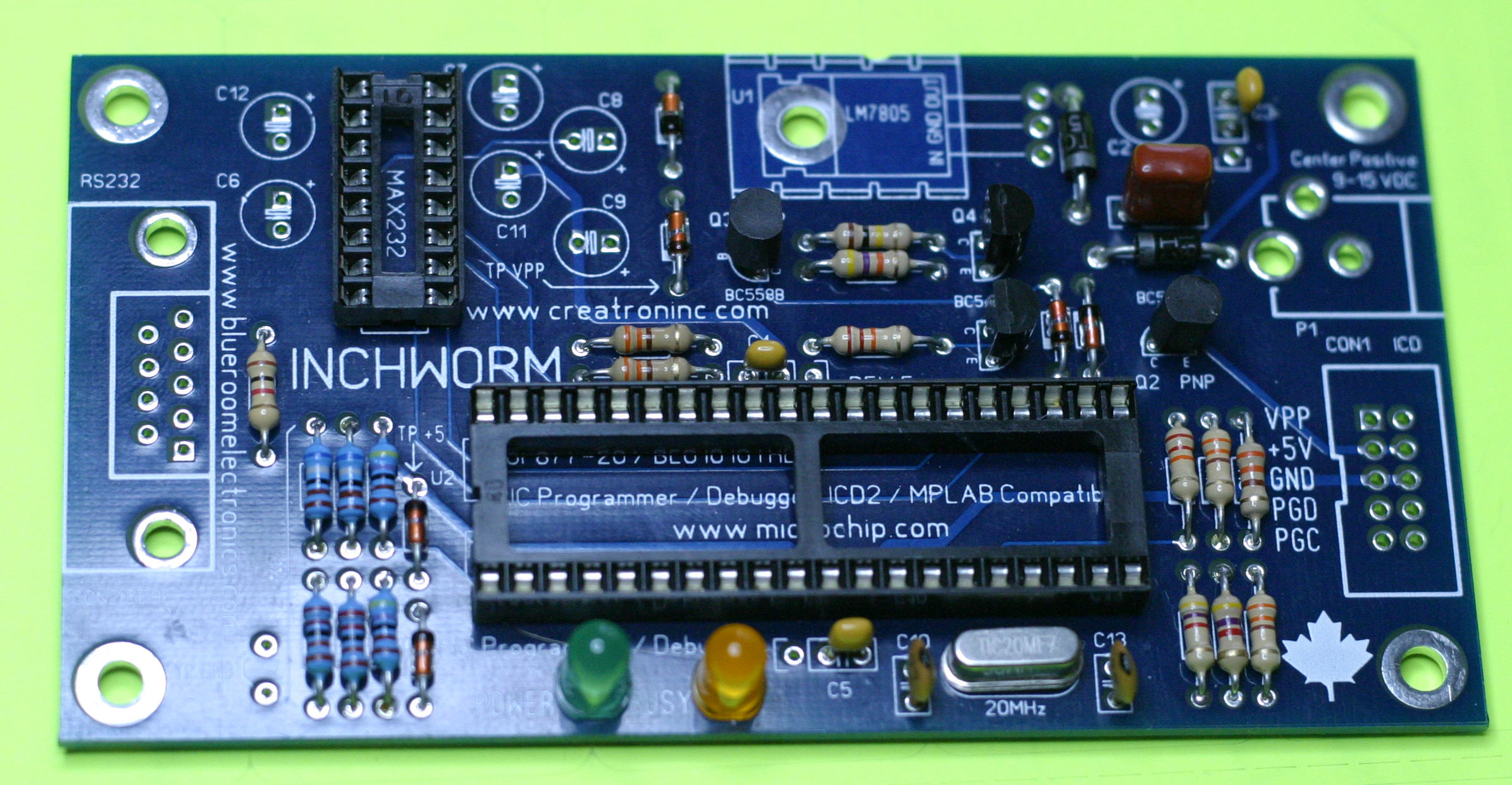 Building the Inchworm ICD2 PIC Programmer / Debugger : 7 Steps - Instructables