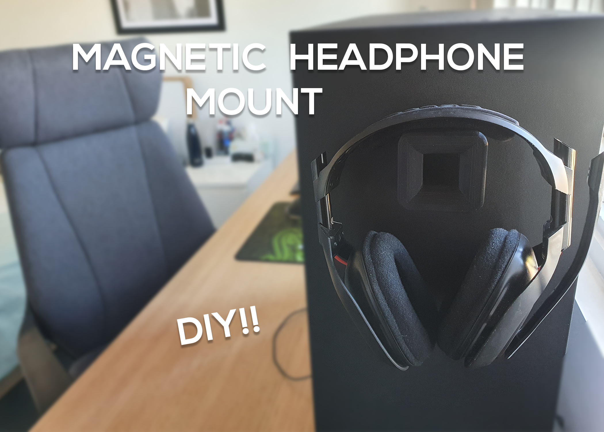 Headphone Mount (Magnetic) : 3 Steps - Instructables