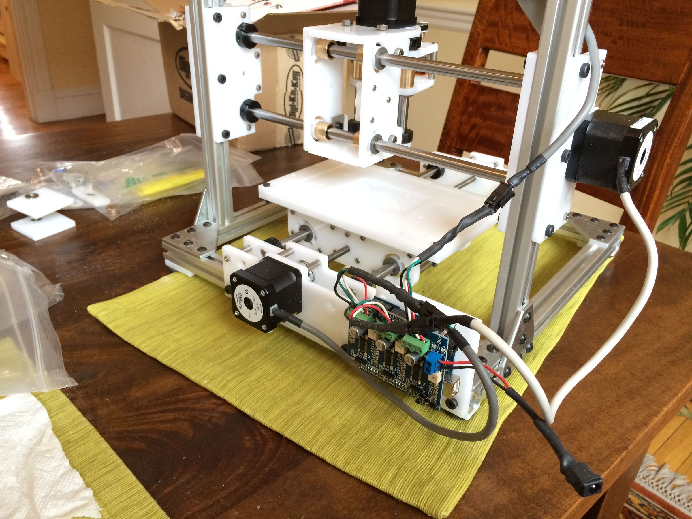 Make a CNC Mill With a Laser Cutter : 10 Steps (with Pictures ...