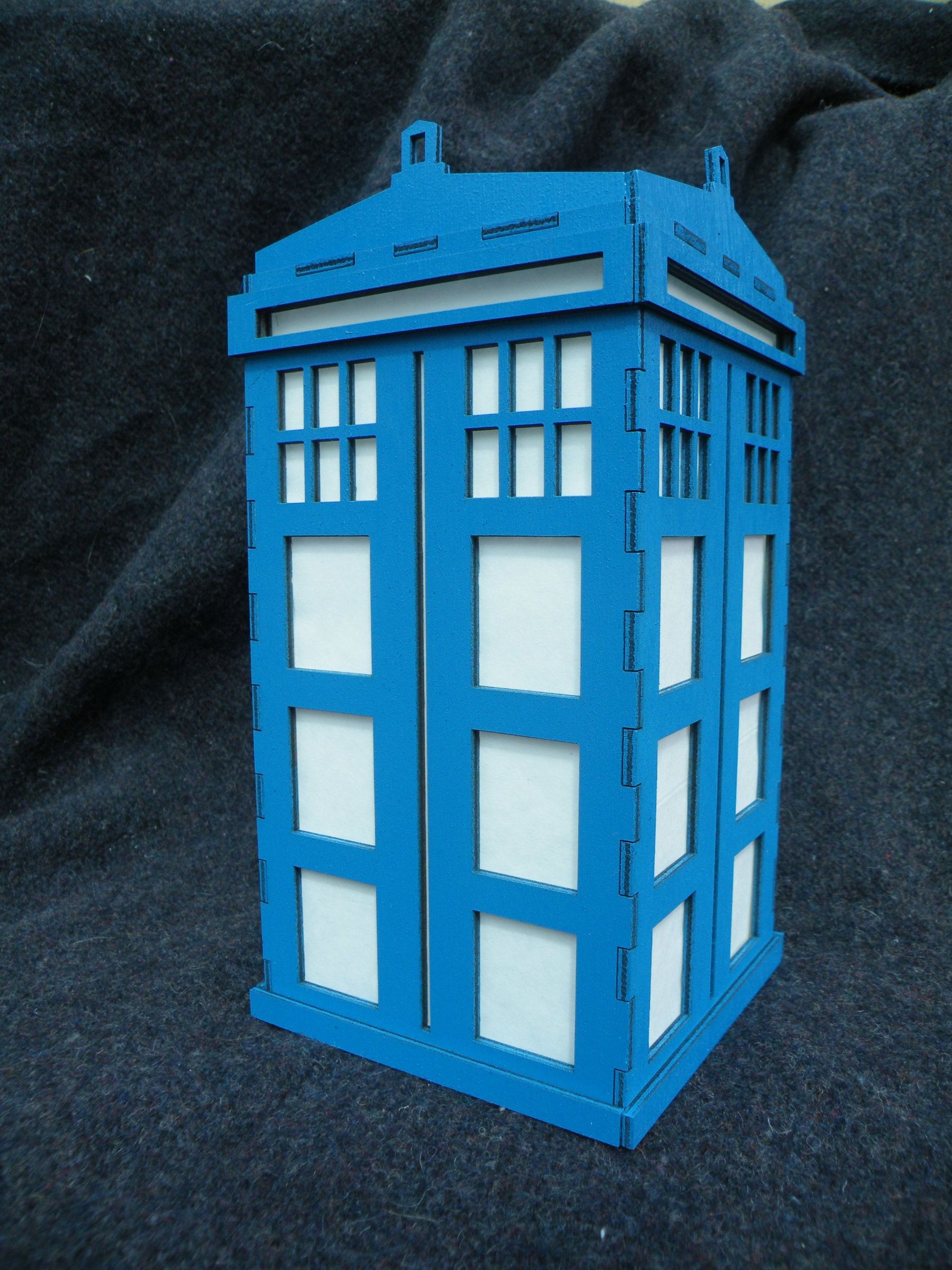 Tardis Lampshade : 9 Steps (with Pictures) - Instructables