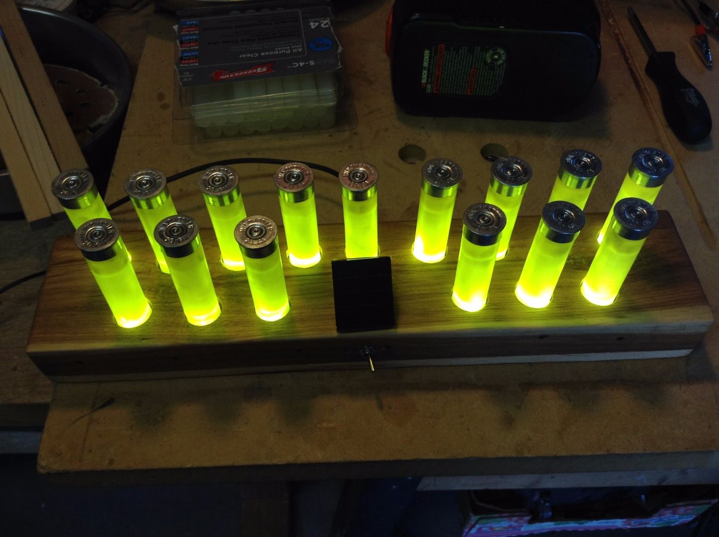 Upcycled Shotgun Shell and Pallet Wood Lamp : 9 Steps (with Pictures ...