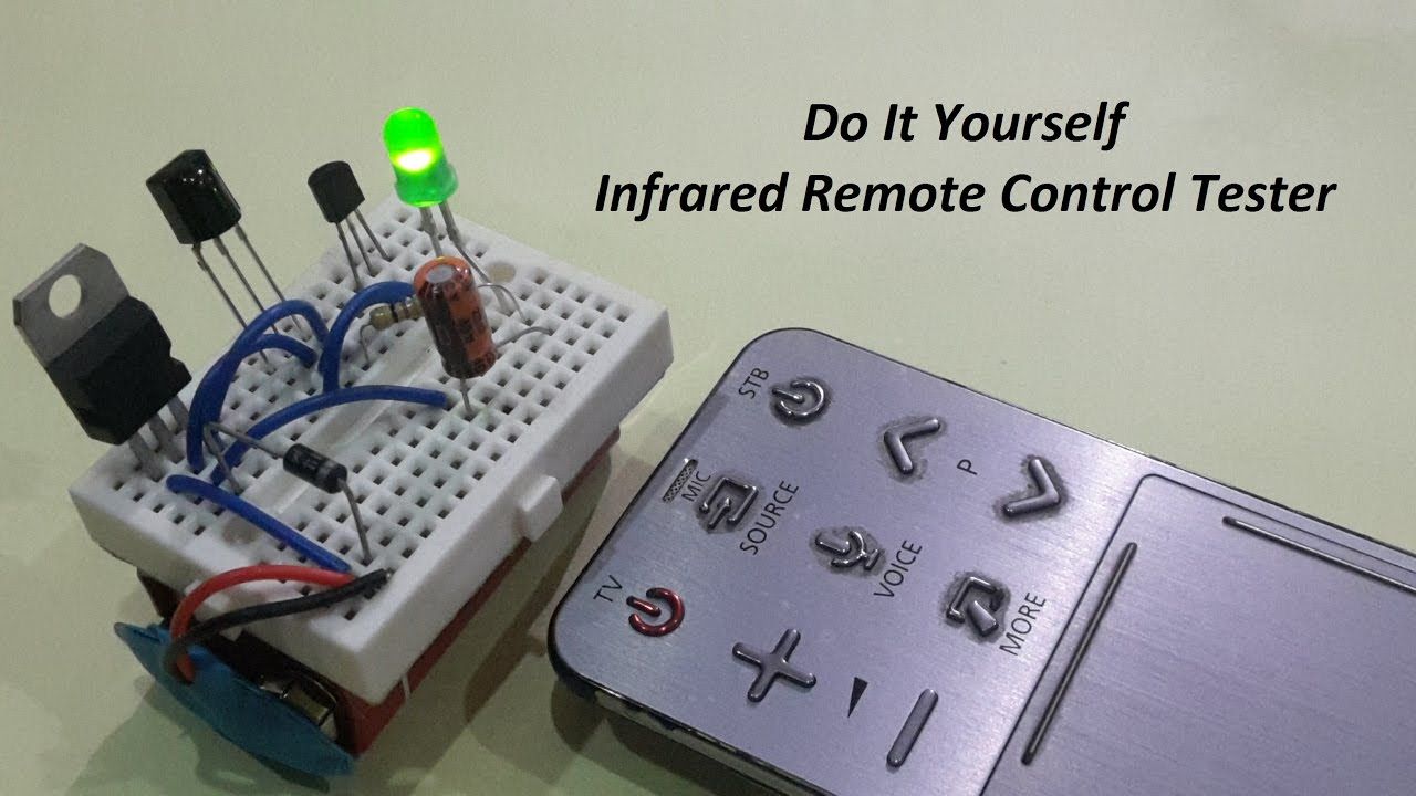 Infrared Remote Control Tester Using TSOP4838 : 5 Steps - Instructables