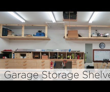 Wasted Space: High Garage Storage Shelves : 8 Steps (with Pictures ...