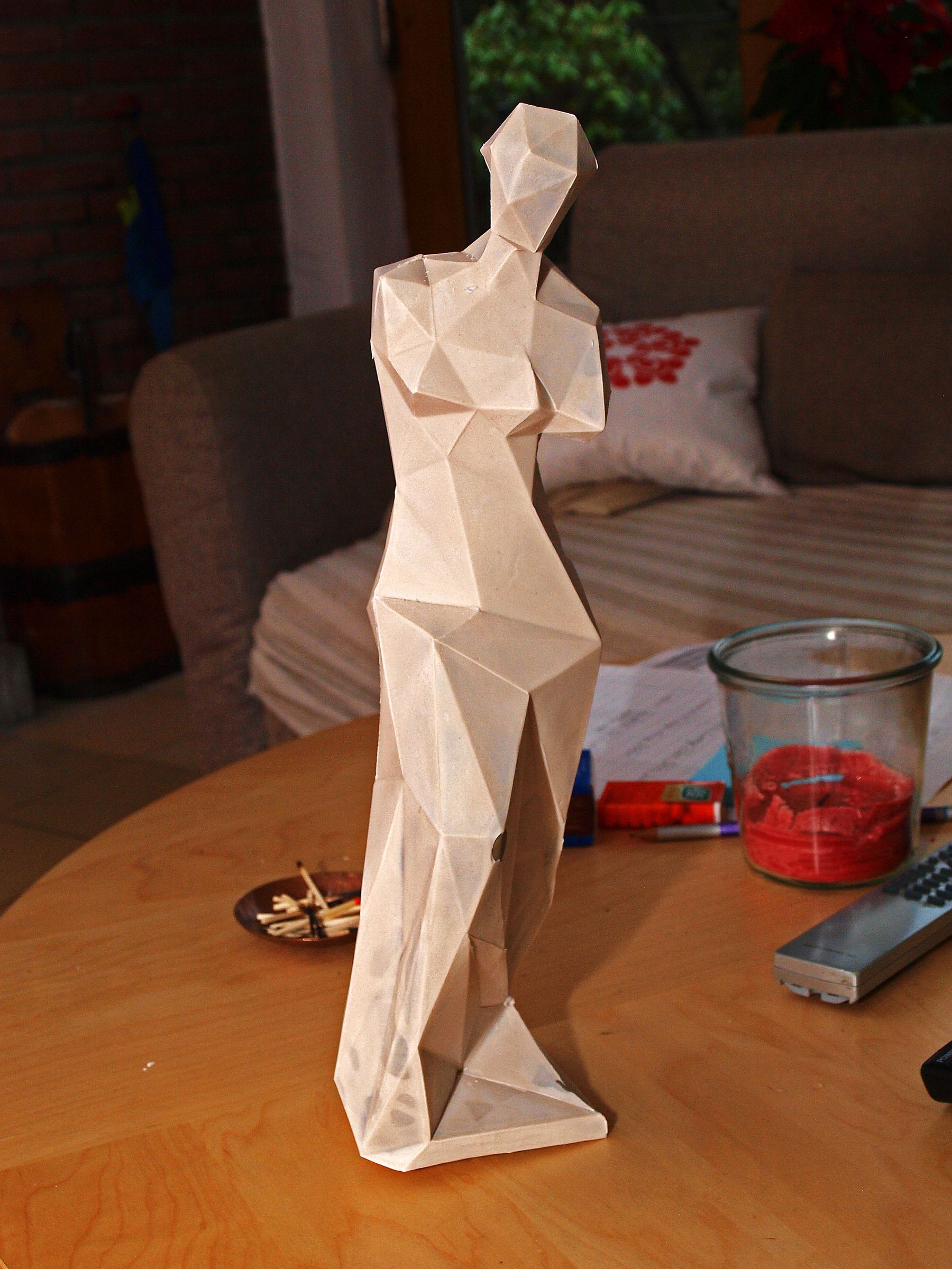 Casting With Molds Made With Papercraft Models : 10 Steps (with ...