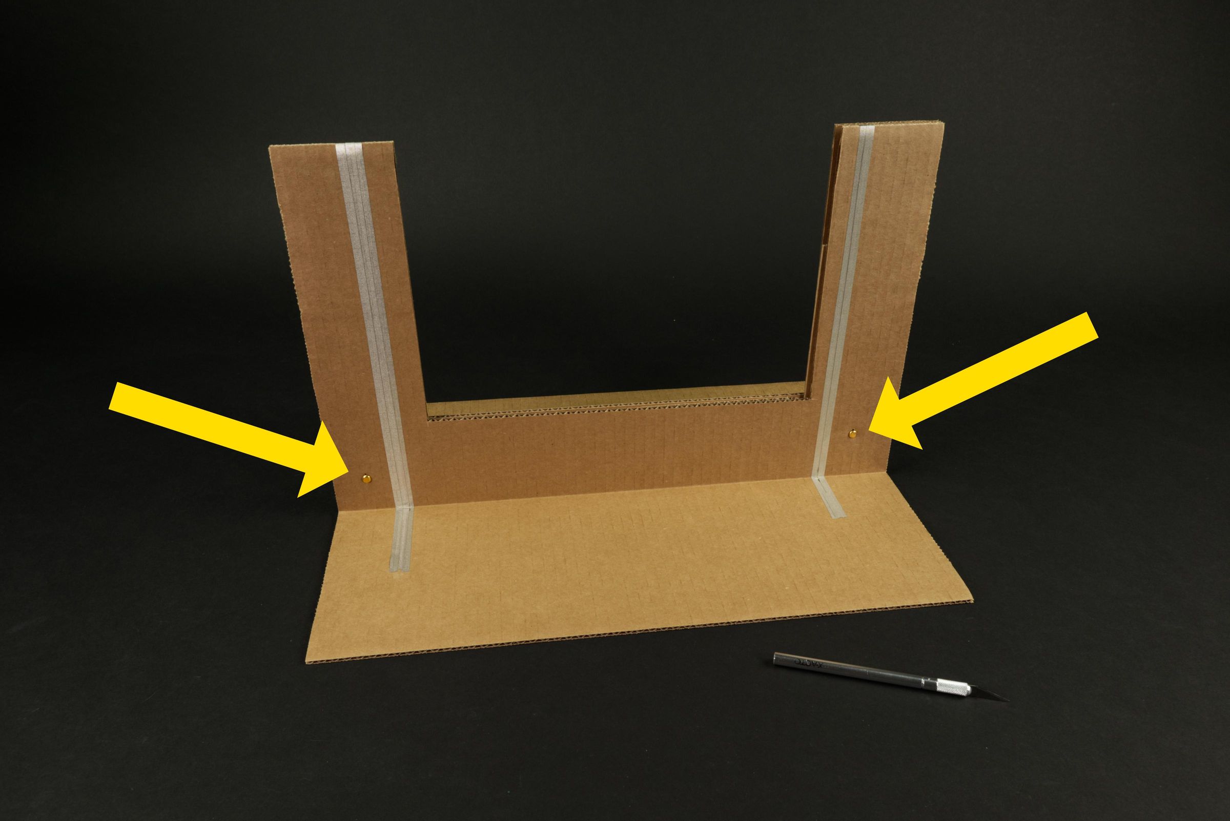 Giant Cardboard Knife Switch : 10 Steps (with Pictures) - Instructables