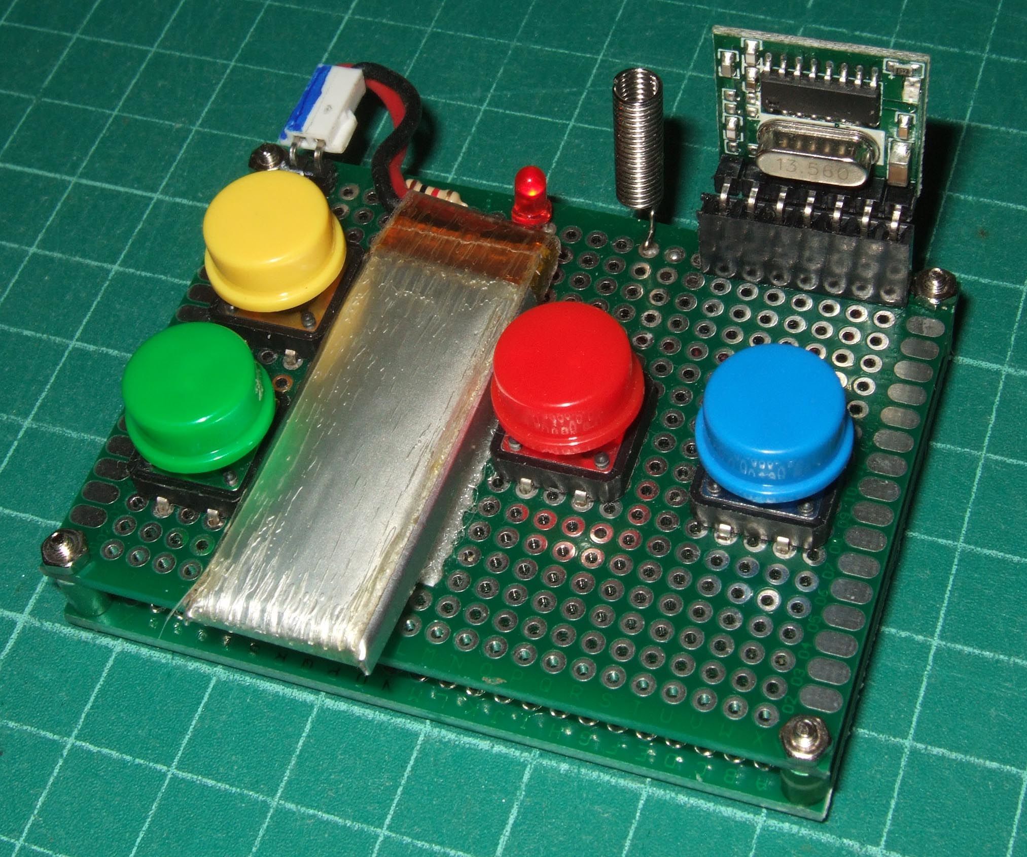 4-CH DIY 433 Mhz Module Transmitter {No Coding} - Instructables