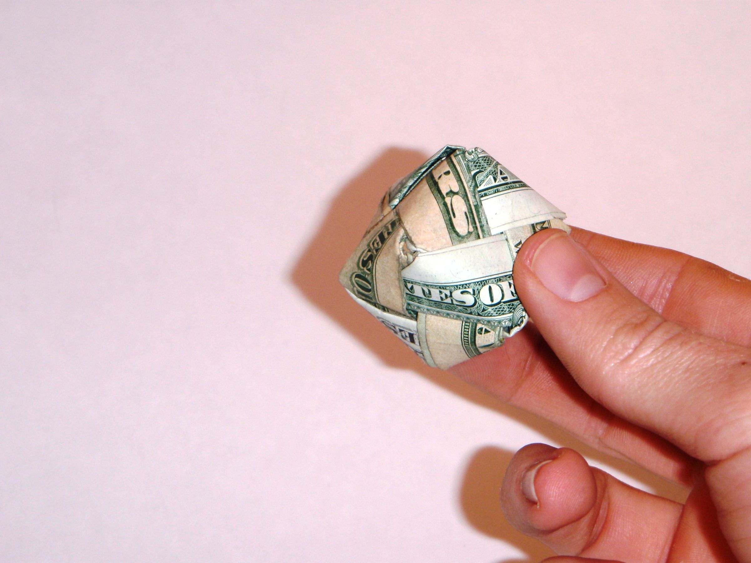 Dollar Bill Origami Cube : 5 Steps - Instructables