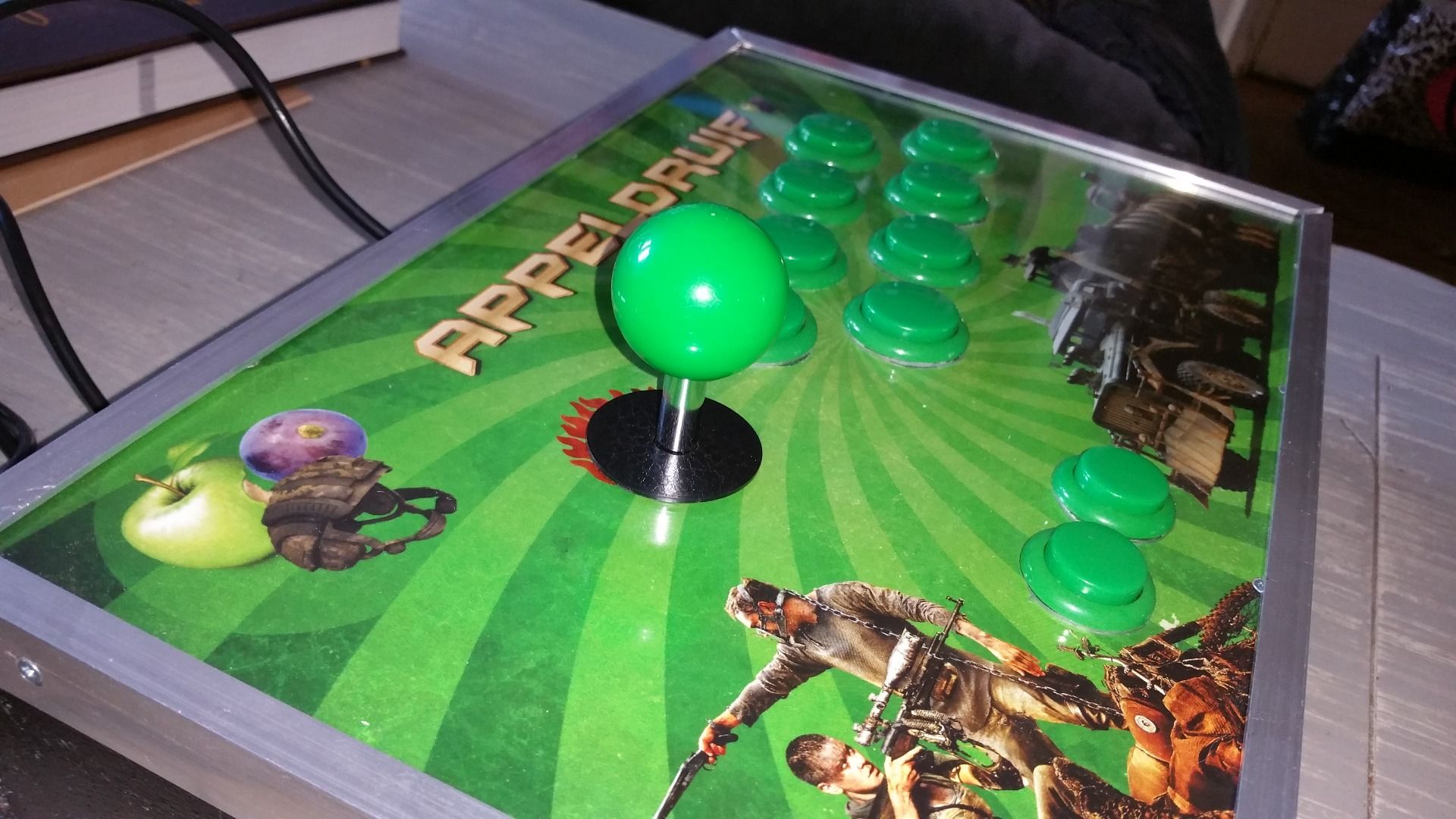 Custom Arcade Fighting Stick Mad Max Style : 5 Steps (with Pictures ...