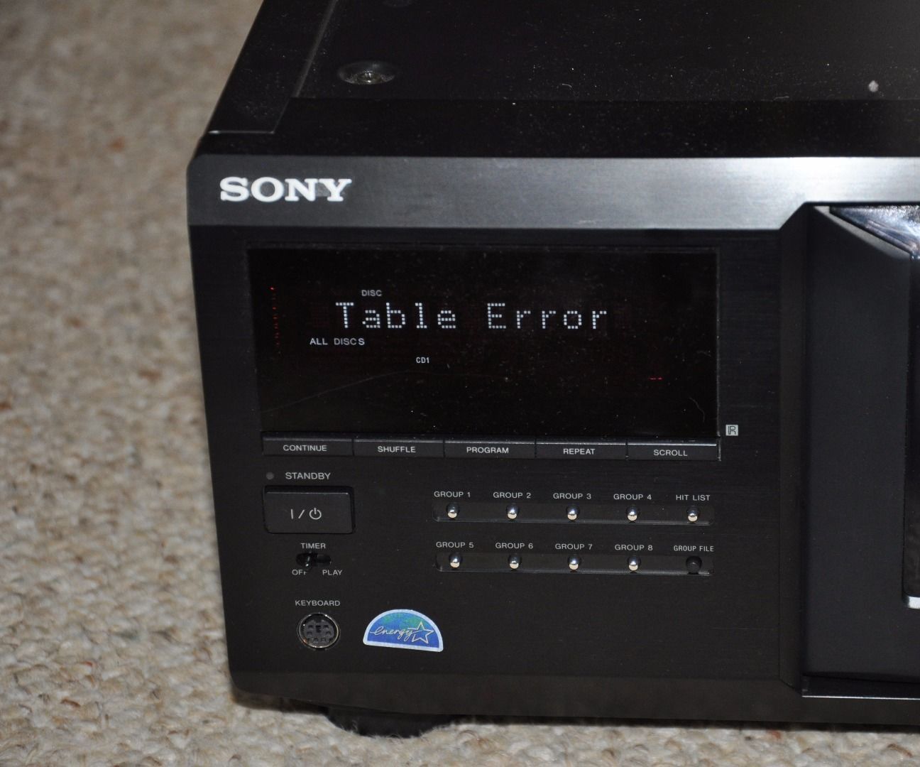 Fix "Table Error" on Sony CD Changer : 3 Steps - Instructables