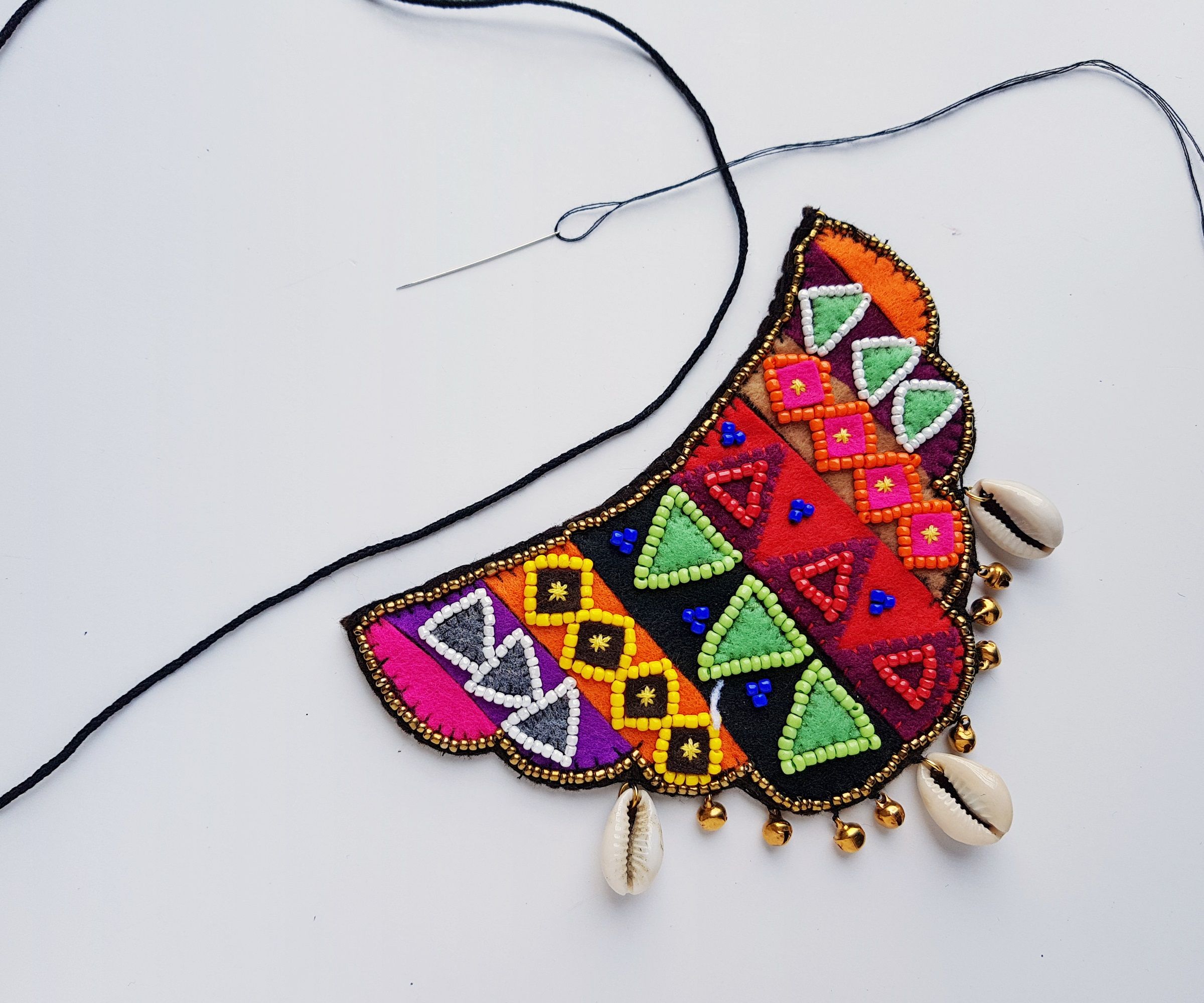DIY Ethnic Inspired Necklace : 8 Steps (with Pictures) - Instructables