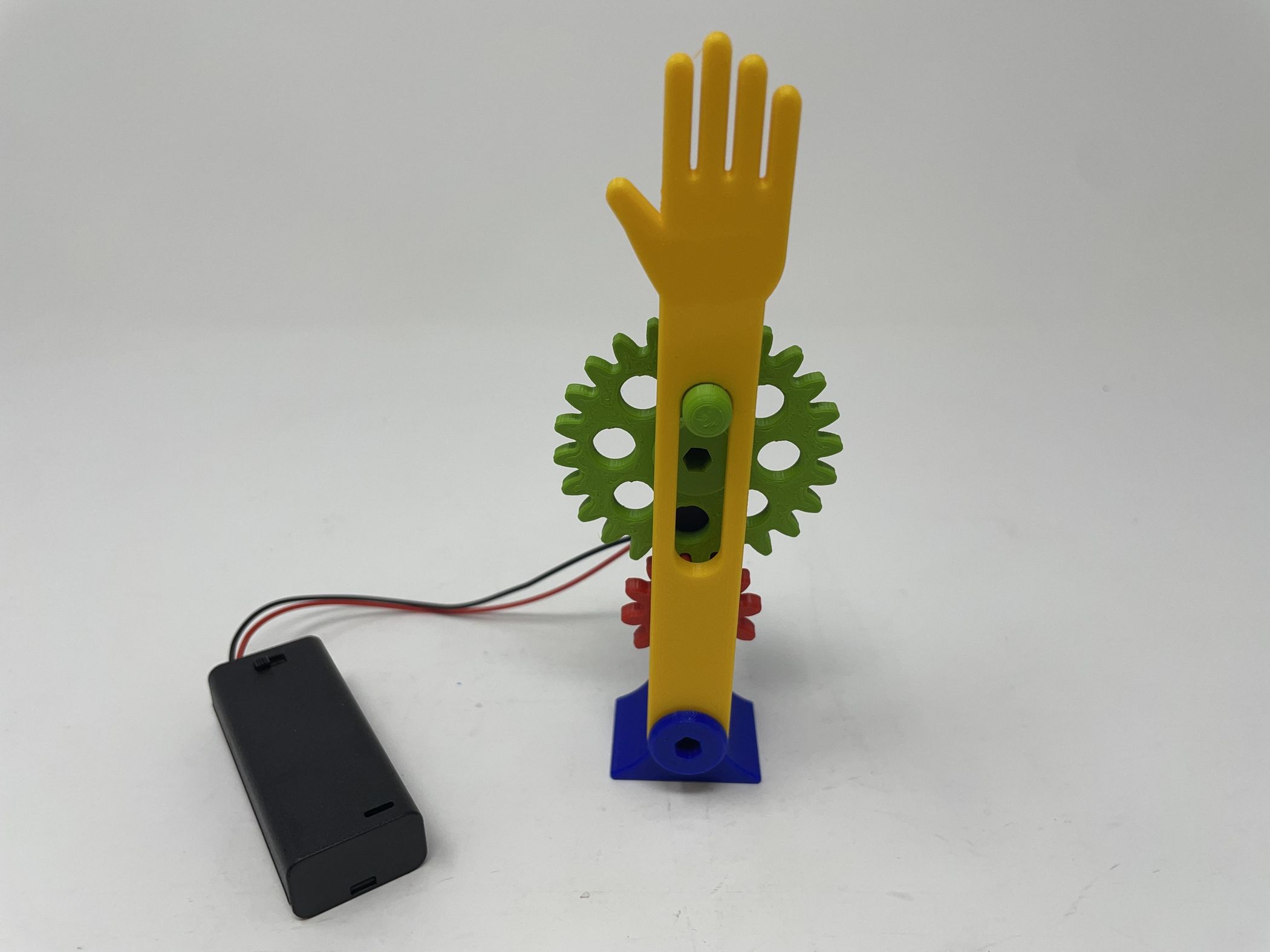 middle finger waving hand mechanism (REMIX) by crispysock | Download ...