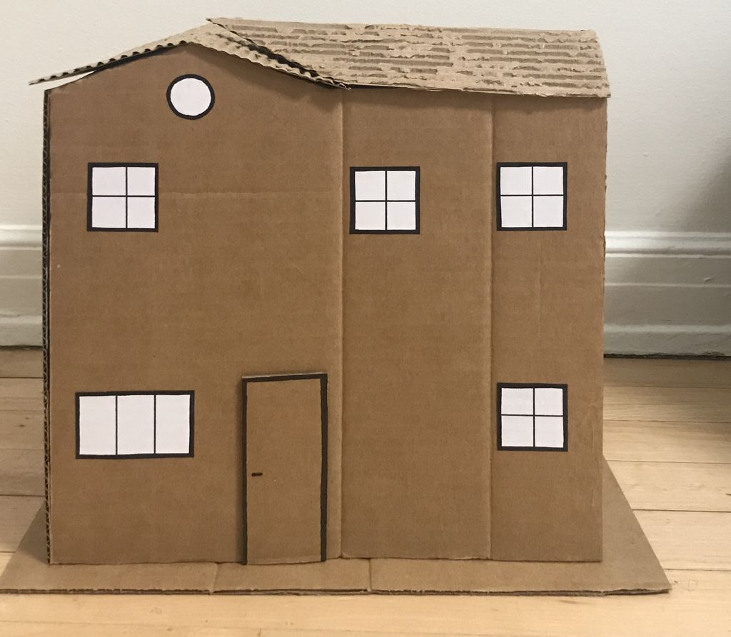 Build a Model Cardboard House: 10 Steps