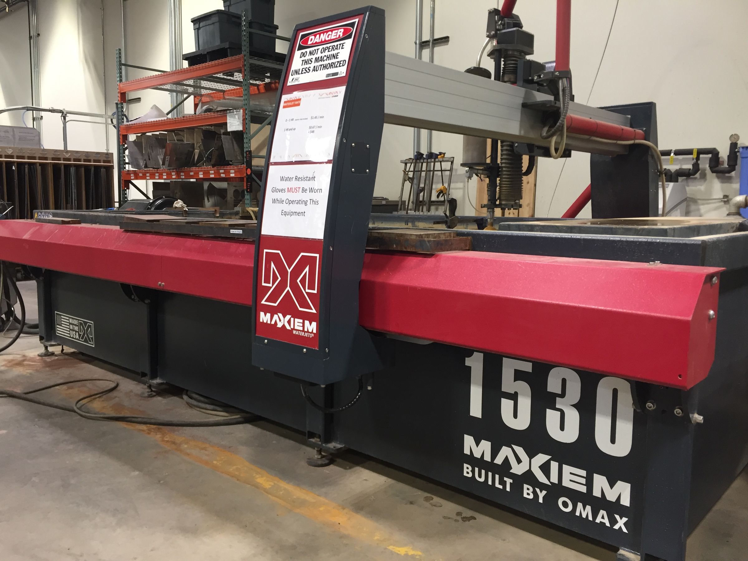 How to Use Maxiem Water Jet Machine : 9 Steps - Instructables