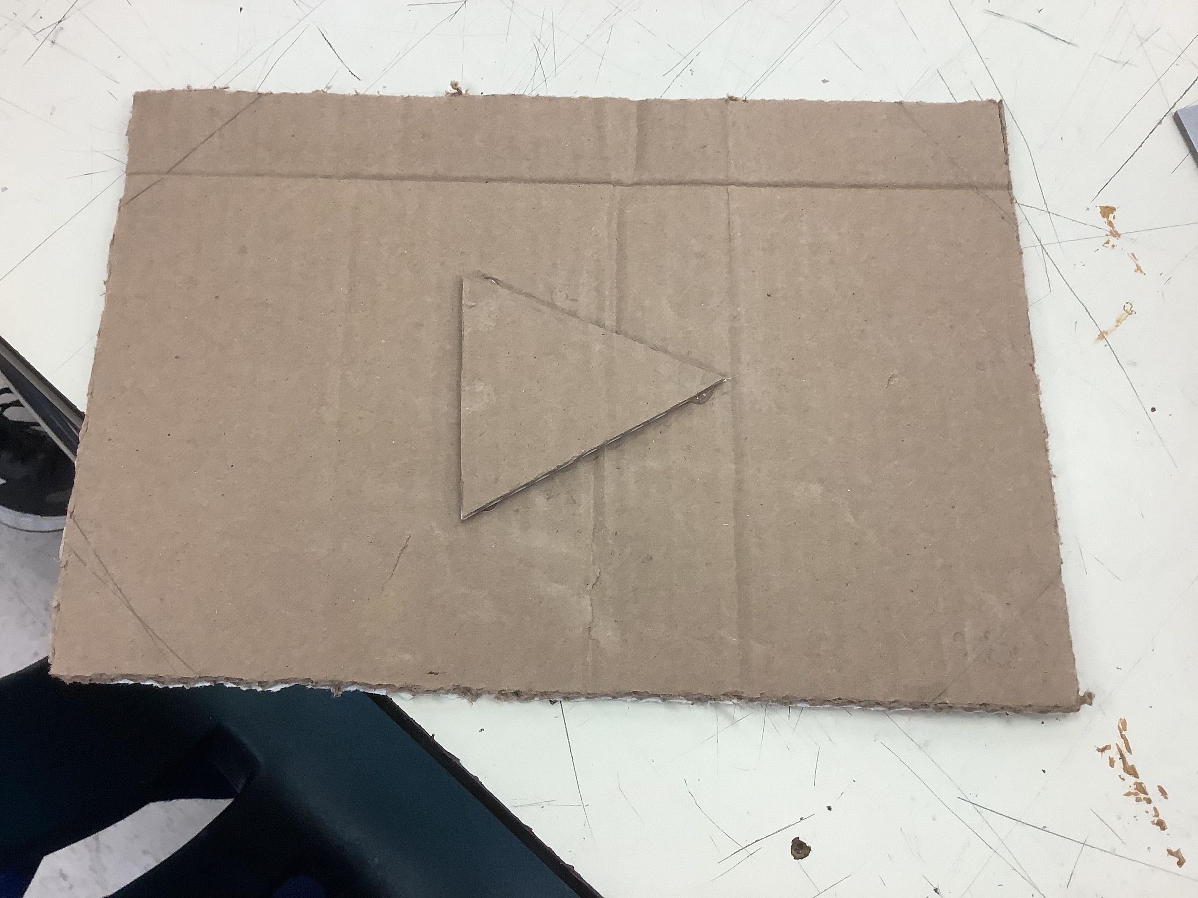 Cardboard YouTube Playbutton : 6 Steps - Instructables