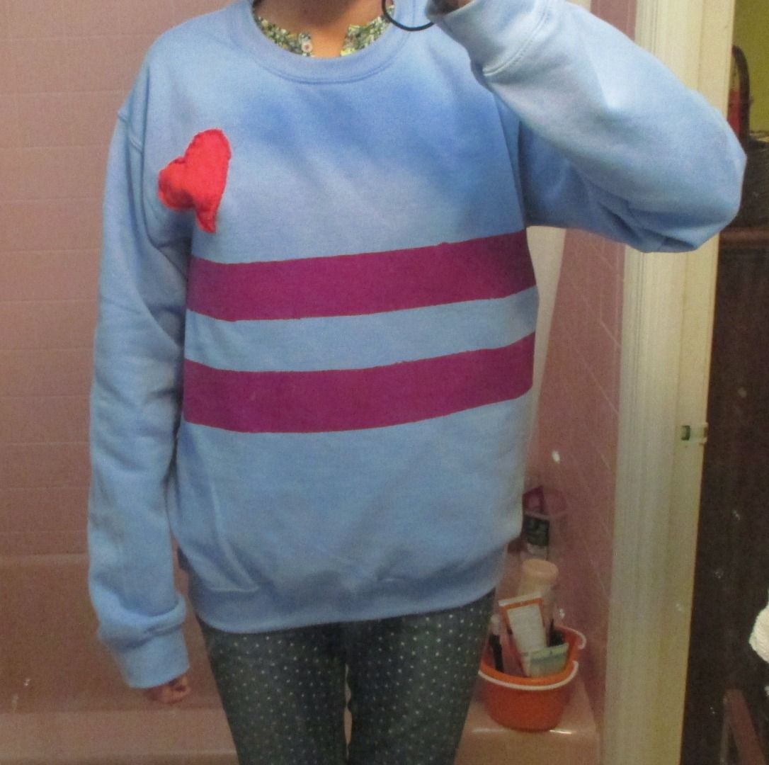 DIY Undertale Frisk Cosplay (without Knitting) : 6 Steps - Instructables