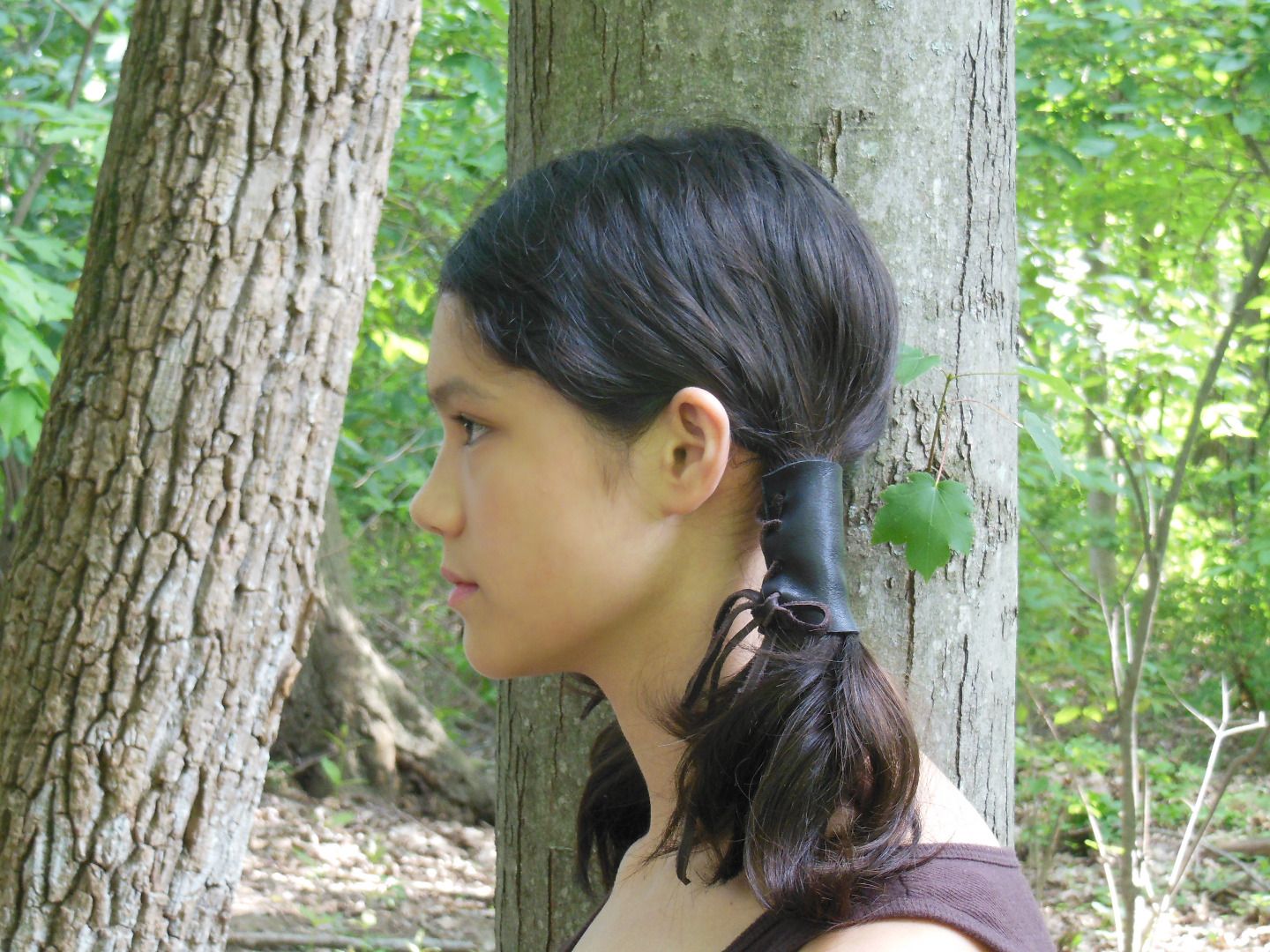 DIY Leather Pigtail Holders : 5 Steps (with Pictures) - Instructables