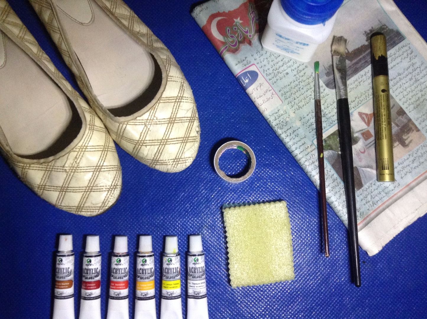Updated Popcorn Shoes to Walk With Style : 10 Steps - Instructables