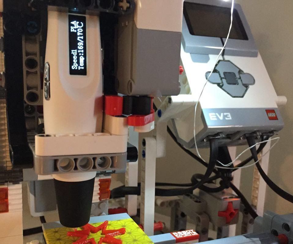 NEW EV3Dprinter: LEGO MINDSTORMS 3D Printer (3rd Generation) : 5 Steps ...