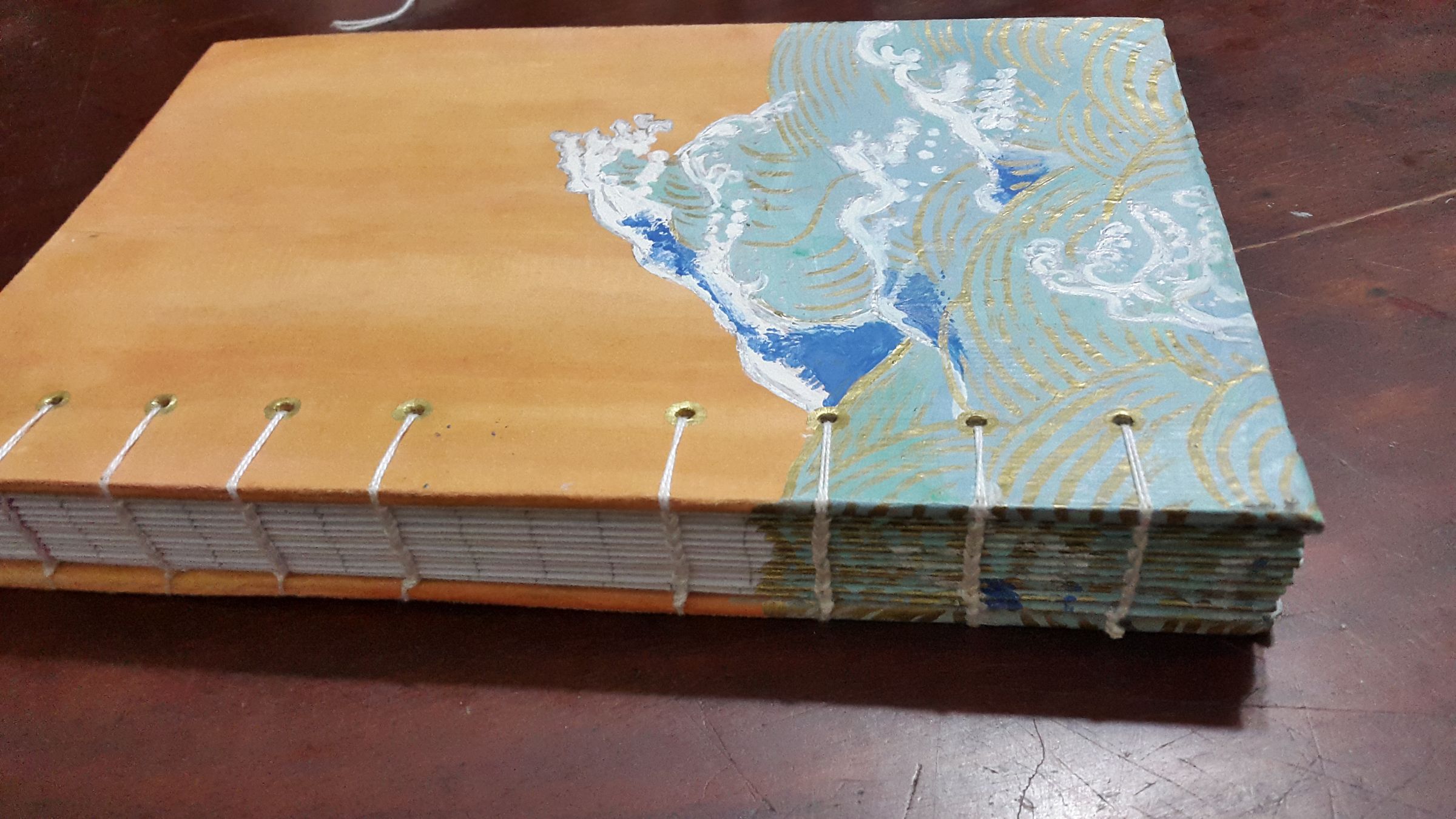 DIY Coptic Stitch Bound Notebook : 9 Steps (with Pictures) - Instructables