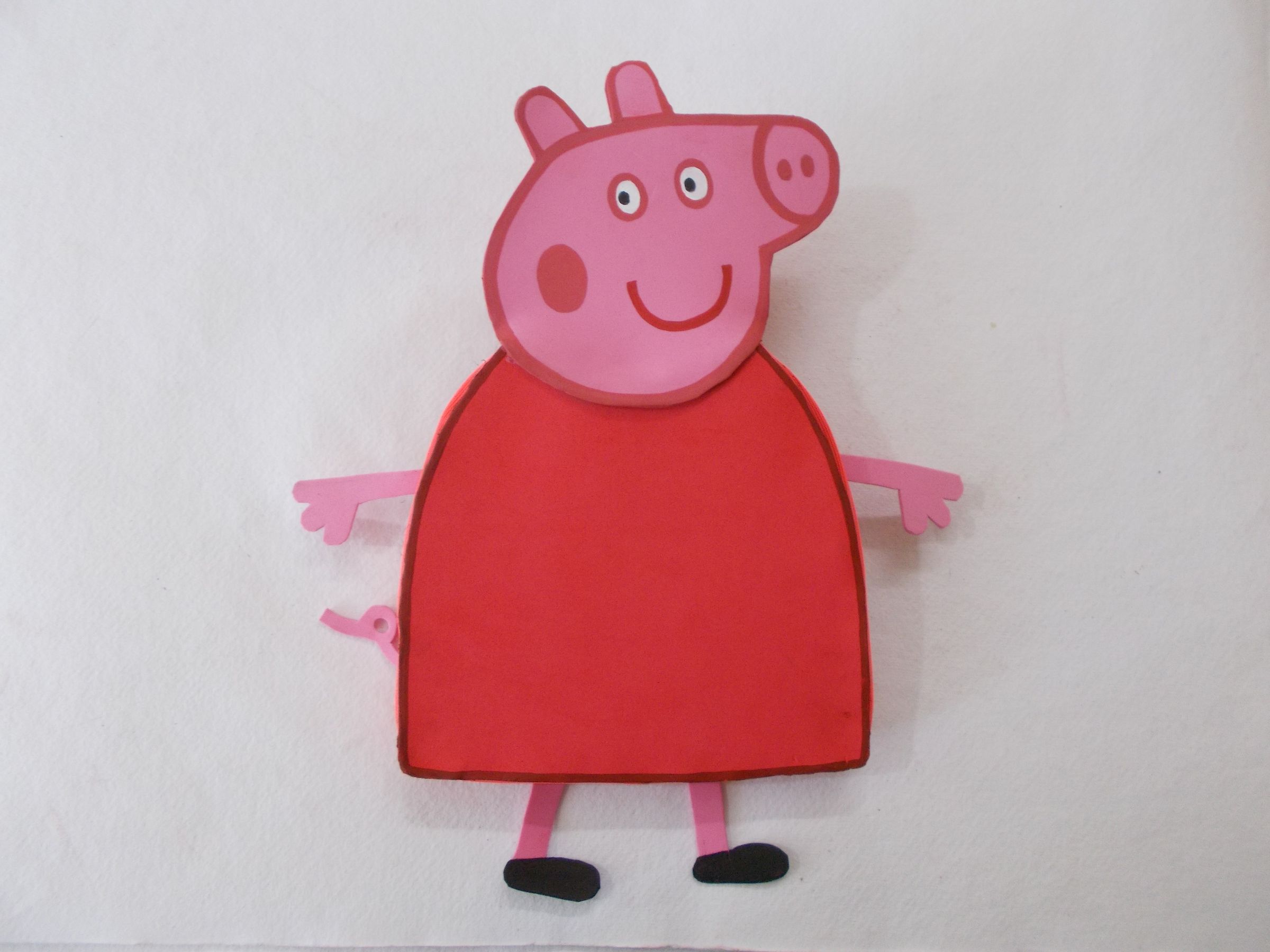 No Sew Kid's Craft: How to Make a Peppa Pig Pencil Pouch : 7 Steps ...