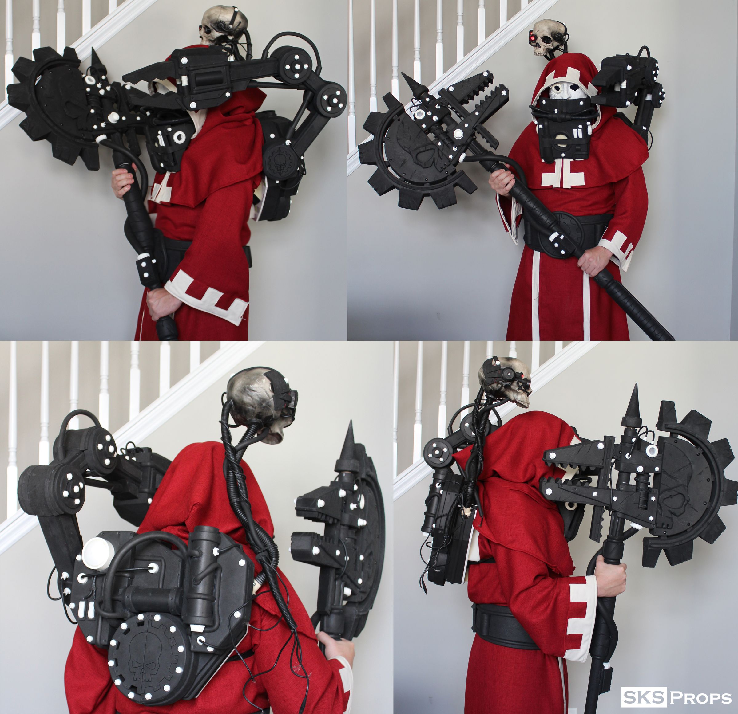 Warhammer 40K Tech Priest Cosplay - SKS Props : 35 Steps (with Pictures ...