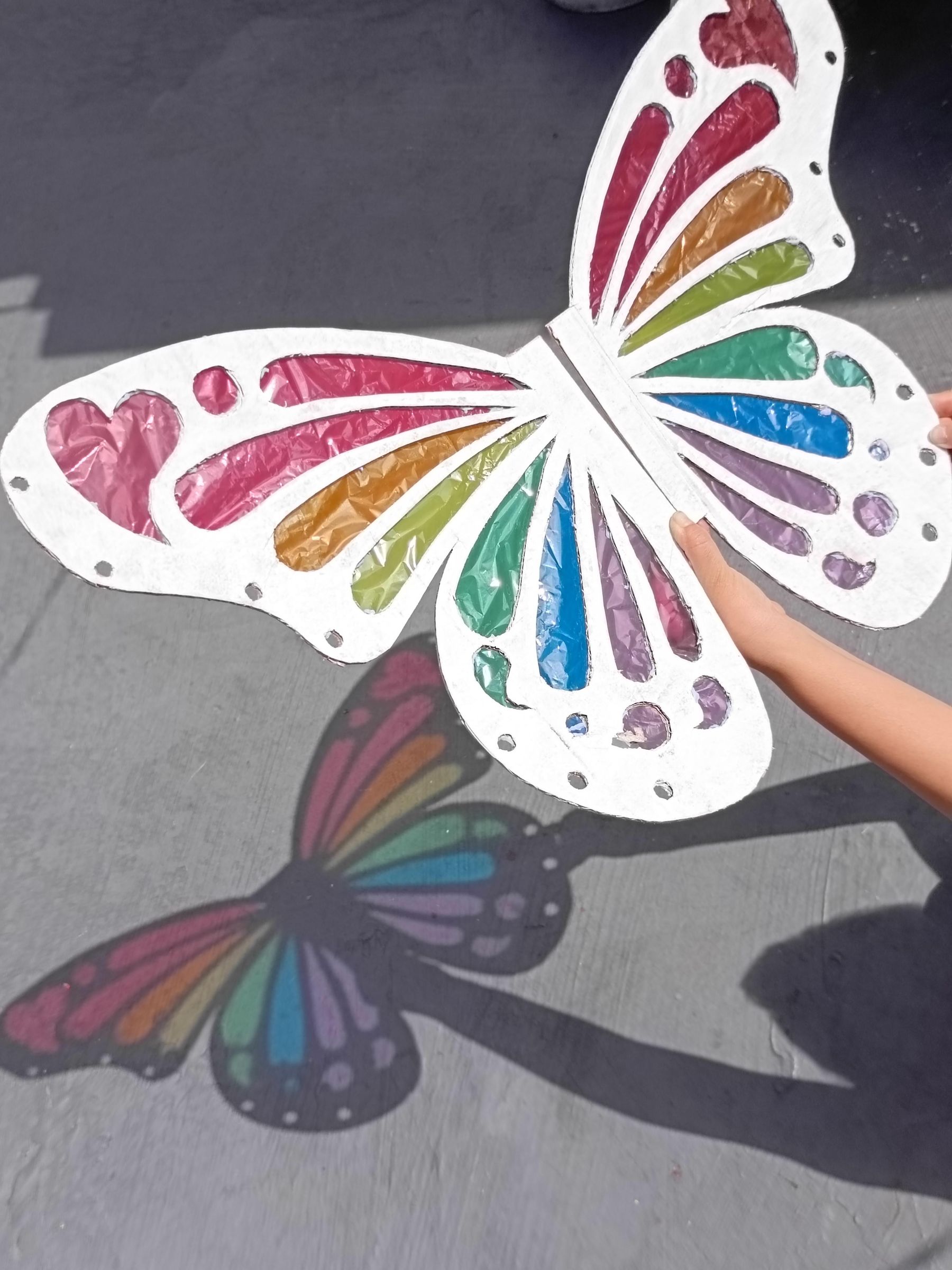 Rainbow Butterfly Wings : 10 Steps (with Pictures) - Instructables