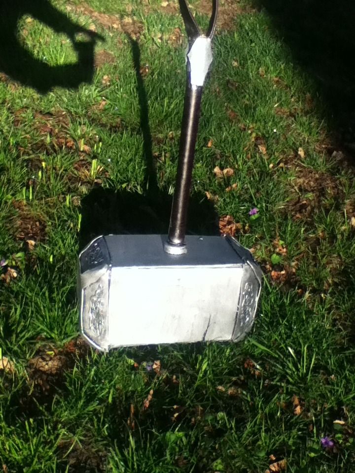 How to Make a Prop Thor Hammer : 7 Steps (with Pictures) - Instructables