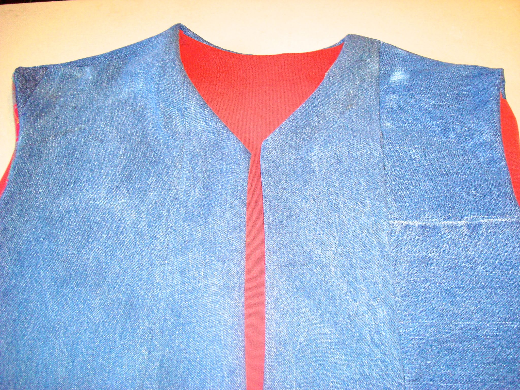 Lined Vest From Old Clothing : 10 Steps (with Pictures) - Instructables