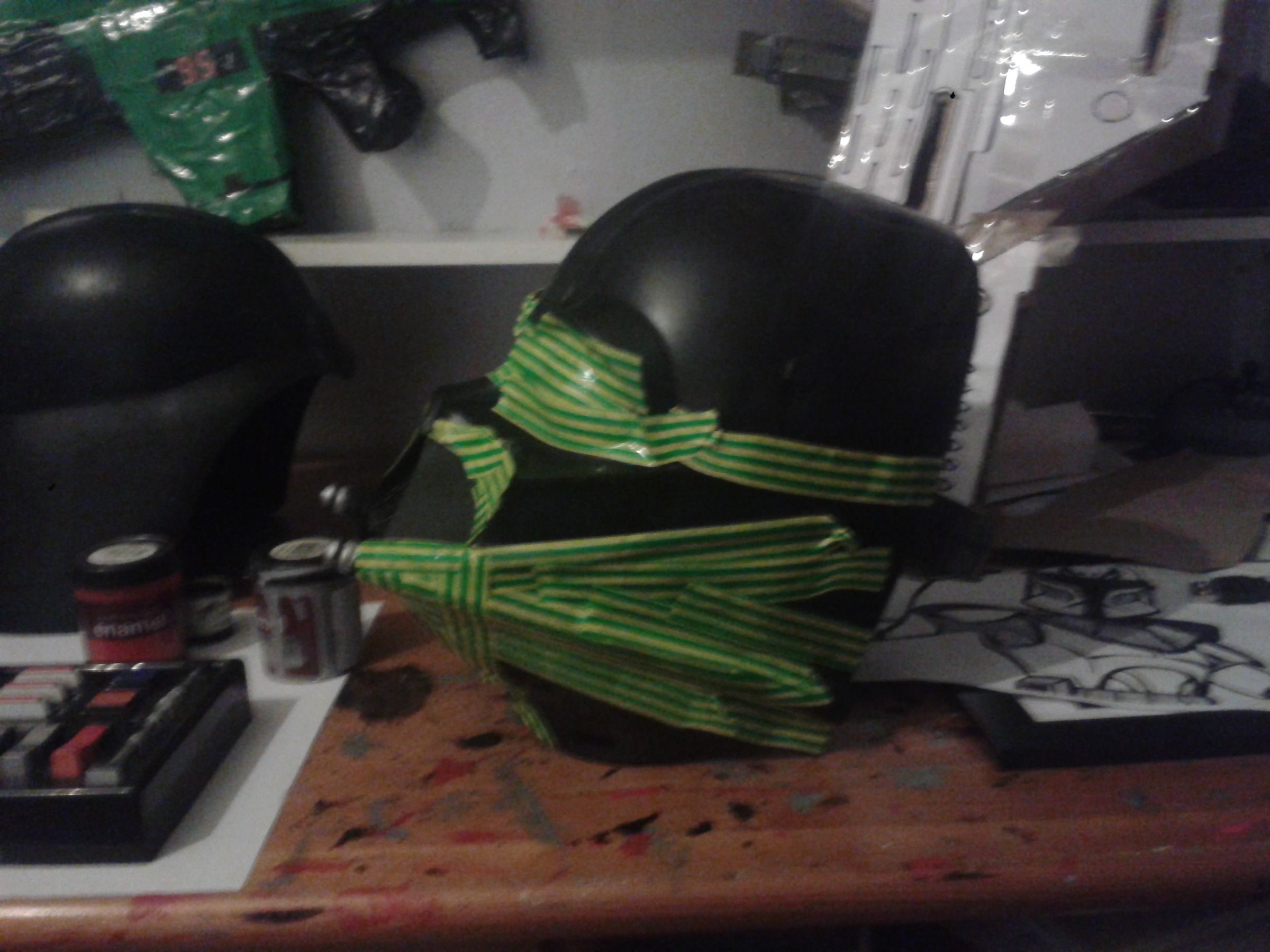 How to Make an Authentic Looking ESB Darth Vader Helmet : 6 Steps ...