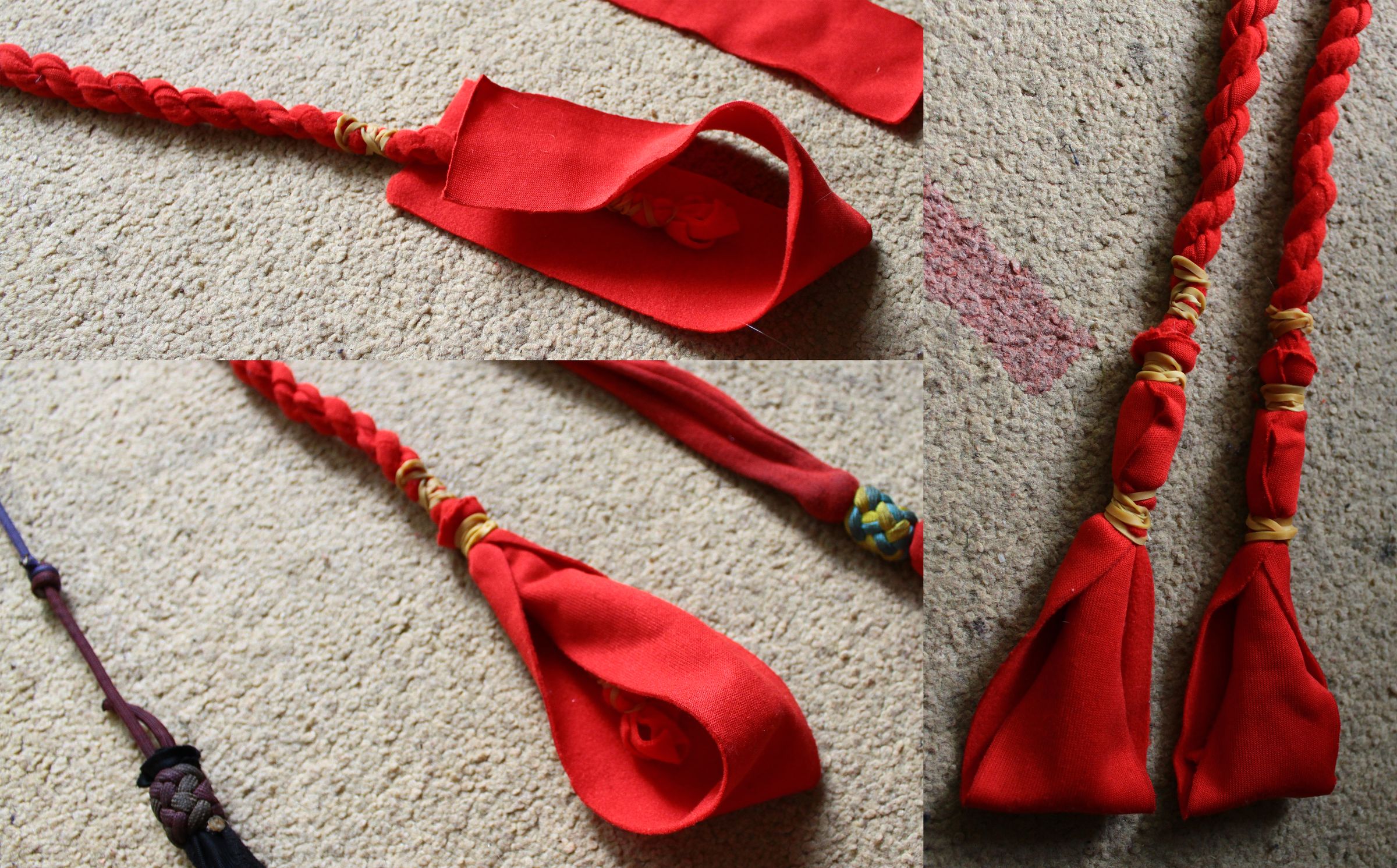 How to Make Beautiful Soft Poi From a Piece of Cloth : 10 Steps (with ...