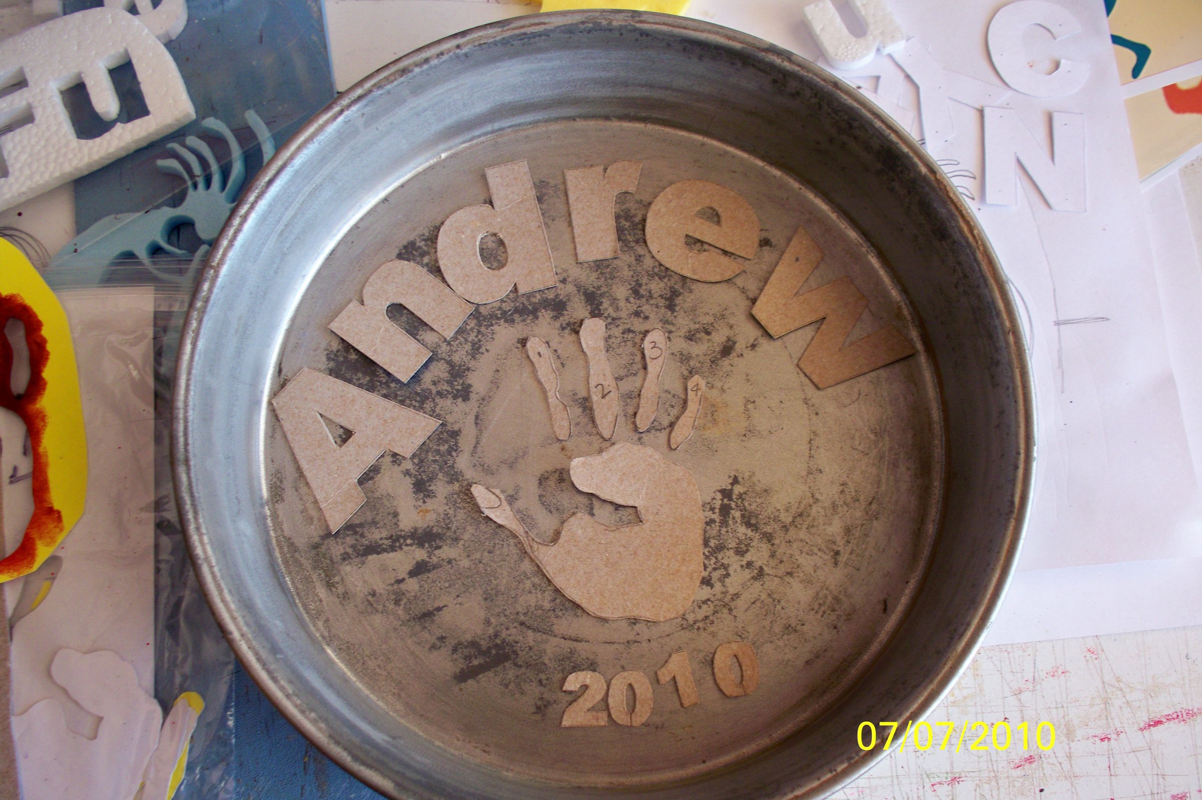 Making "Forever" Hand Print Stones : 9 Steps - Instructables