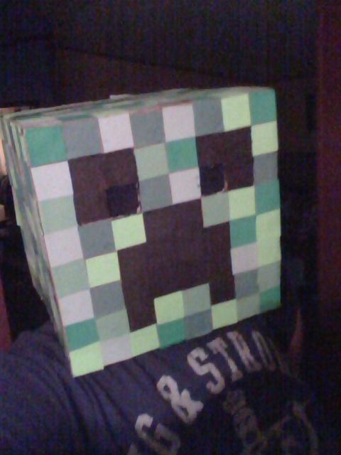 Duct Tape Minecraft Creeper : 7 Steps - Instructables