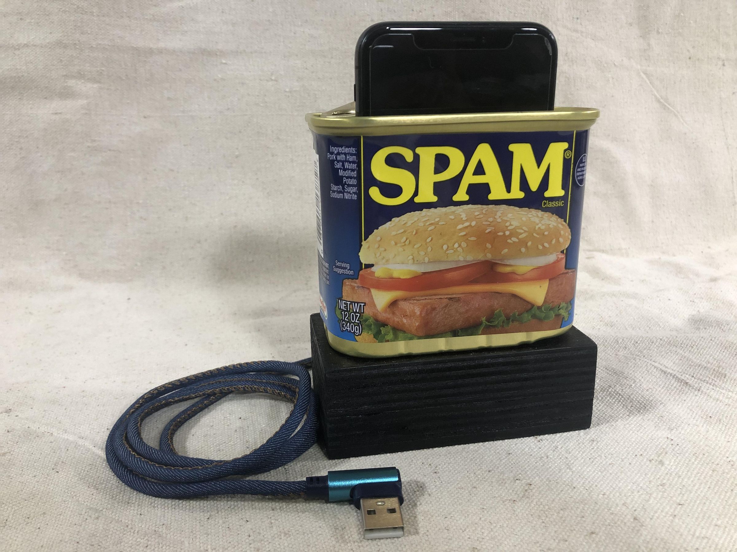 SPAM Phone Charger : 9 Steps (with Pictures) - Instructables