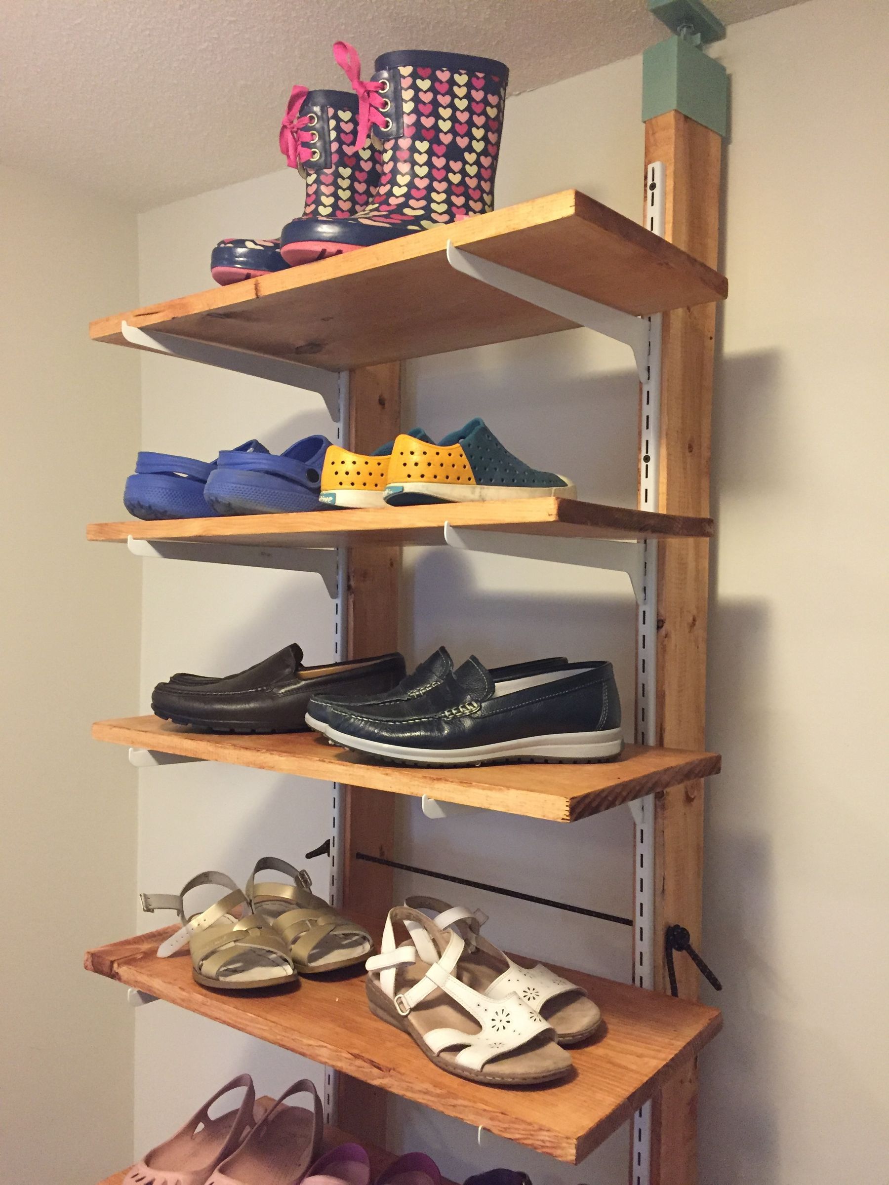 Boots 'n All - Storage Shoe Shelf : 16 Steps (with Pictures ...