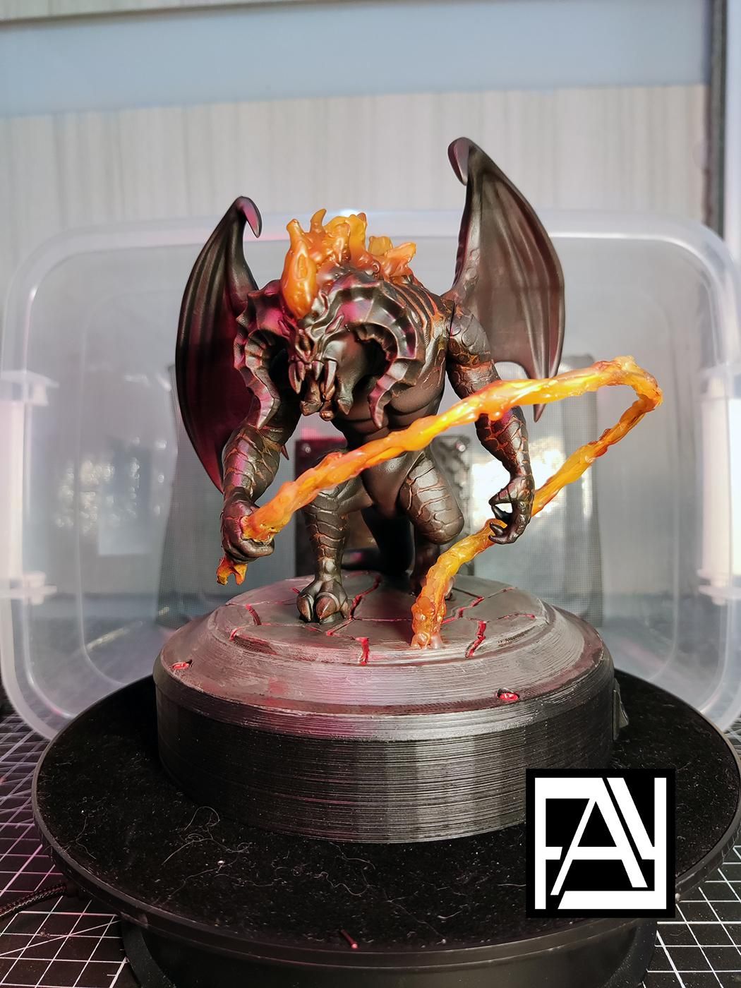 Balrog Glowing Flames : 9 Steps (with Pictures) - Instructables