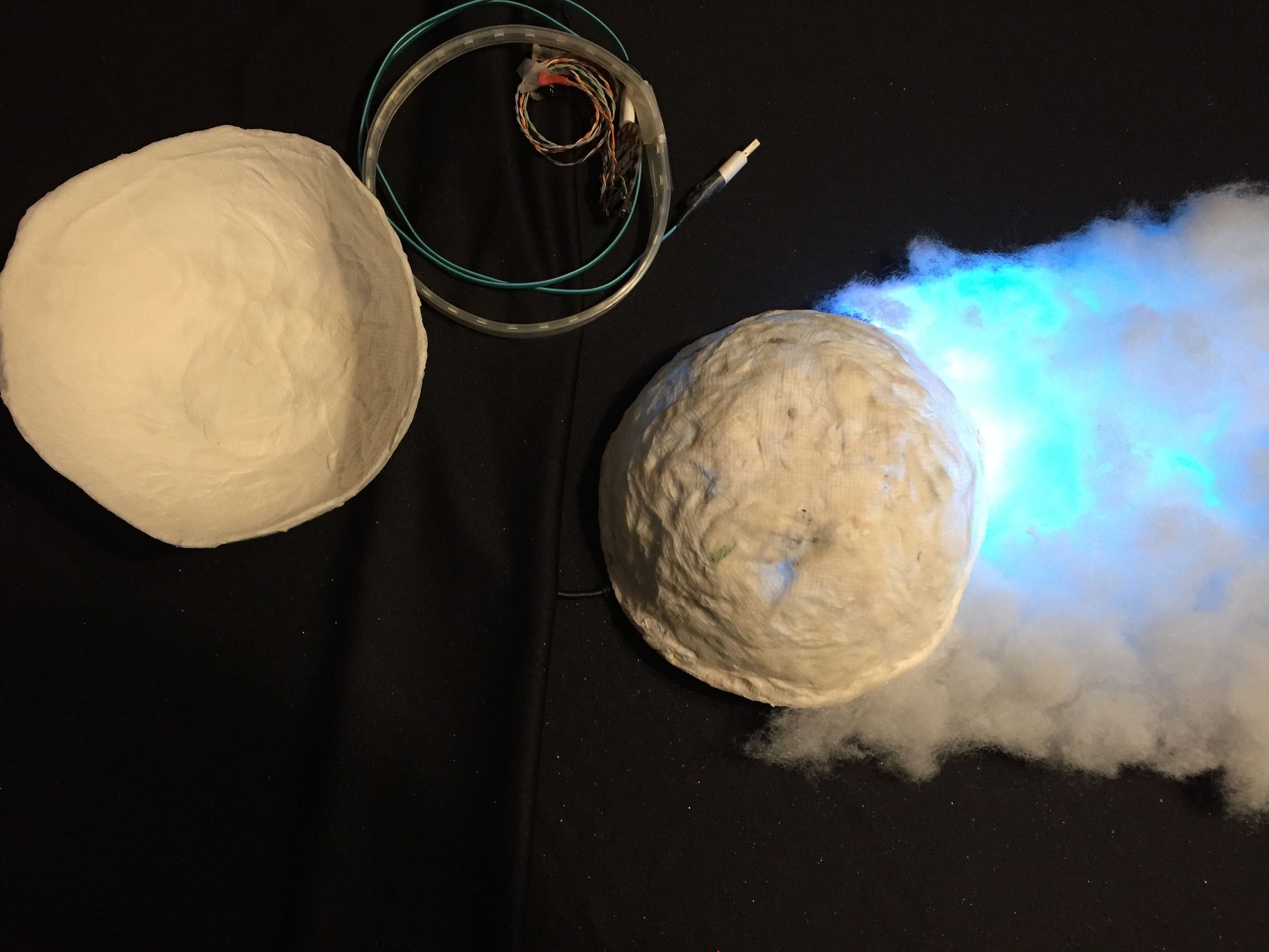 Paper Mache Asteroid