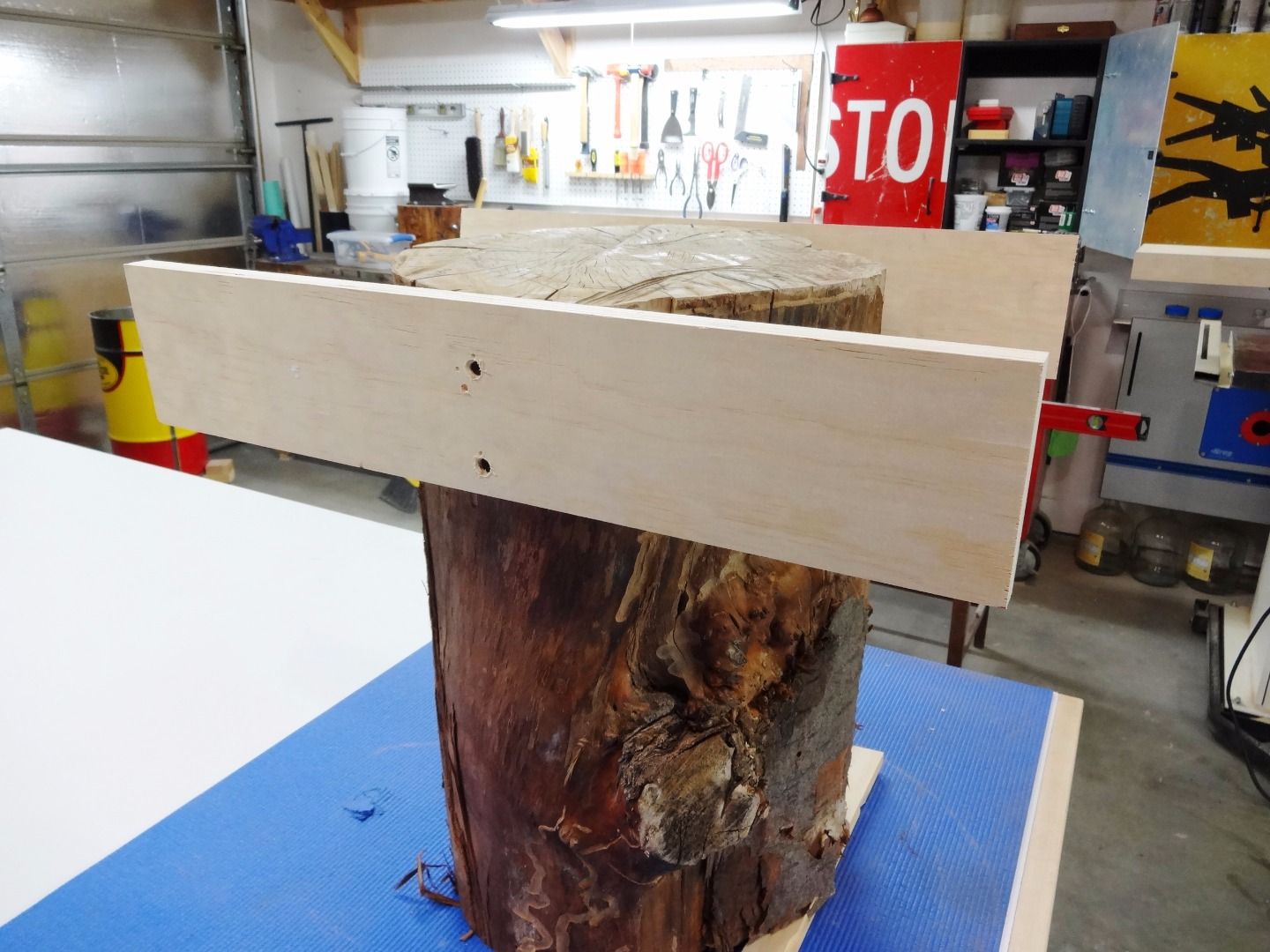 How to Make Log Ends Perfectly Flat & Parallel : 8 Steps (with Pictures ...
