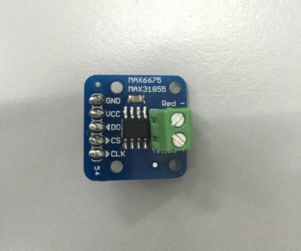 Thermocouple Amplifier and K-Type Thermocouple Interface With Arduino ...