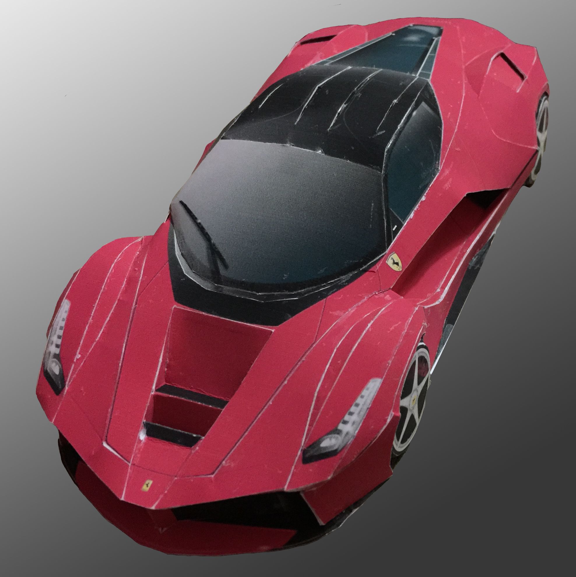 Ferrari LaFerrari Papercraft : 7 Steps - Instructables