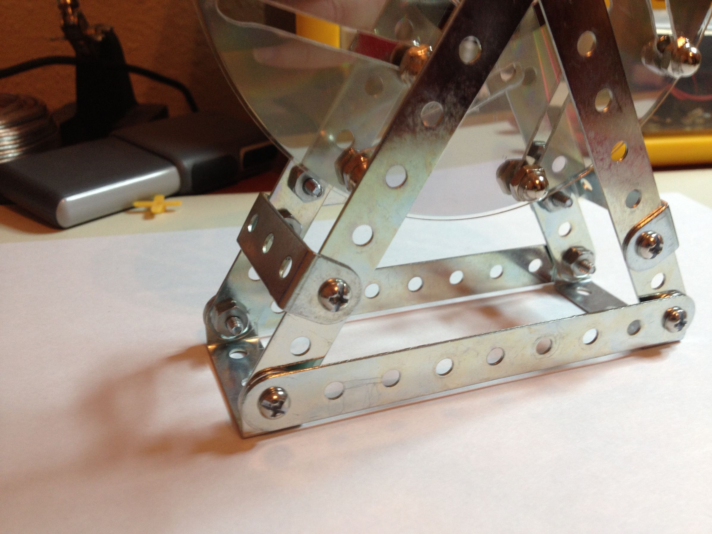 Overbalanced Wheel (Fake Perpetual Motion Machine for Fun) : 9 Steps ...