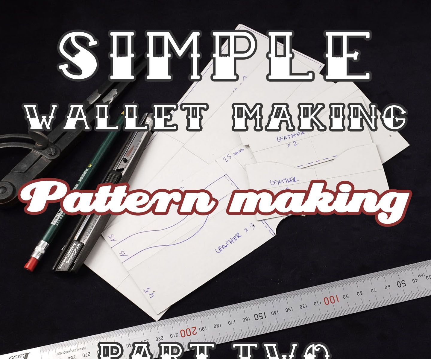 Simple Wallet Making/pattern Making (part1) - Instructables