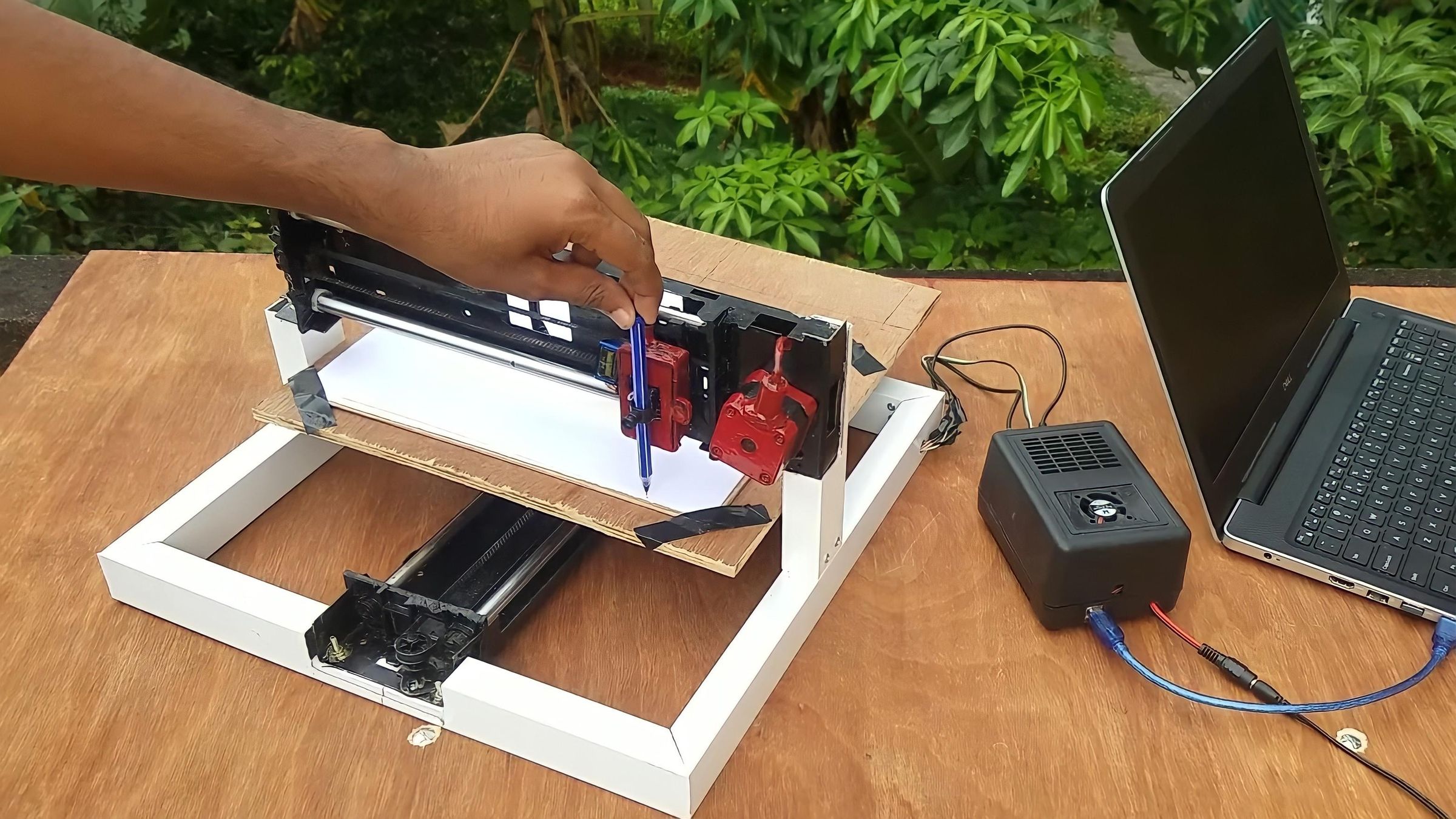 Simplest CNC Plotter Making : 19 Steps (with Pictures) - Instructables