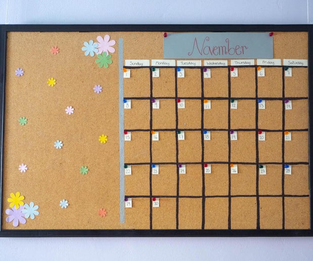 Bulletin Board Calendar Transformation! : 6 Steps (with Pictures) - Instructables bulletin-board-calendar-transformation-6-steps-with-pictures-instructables