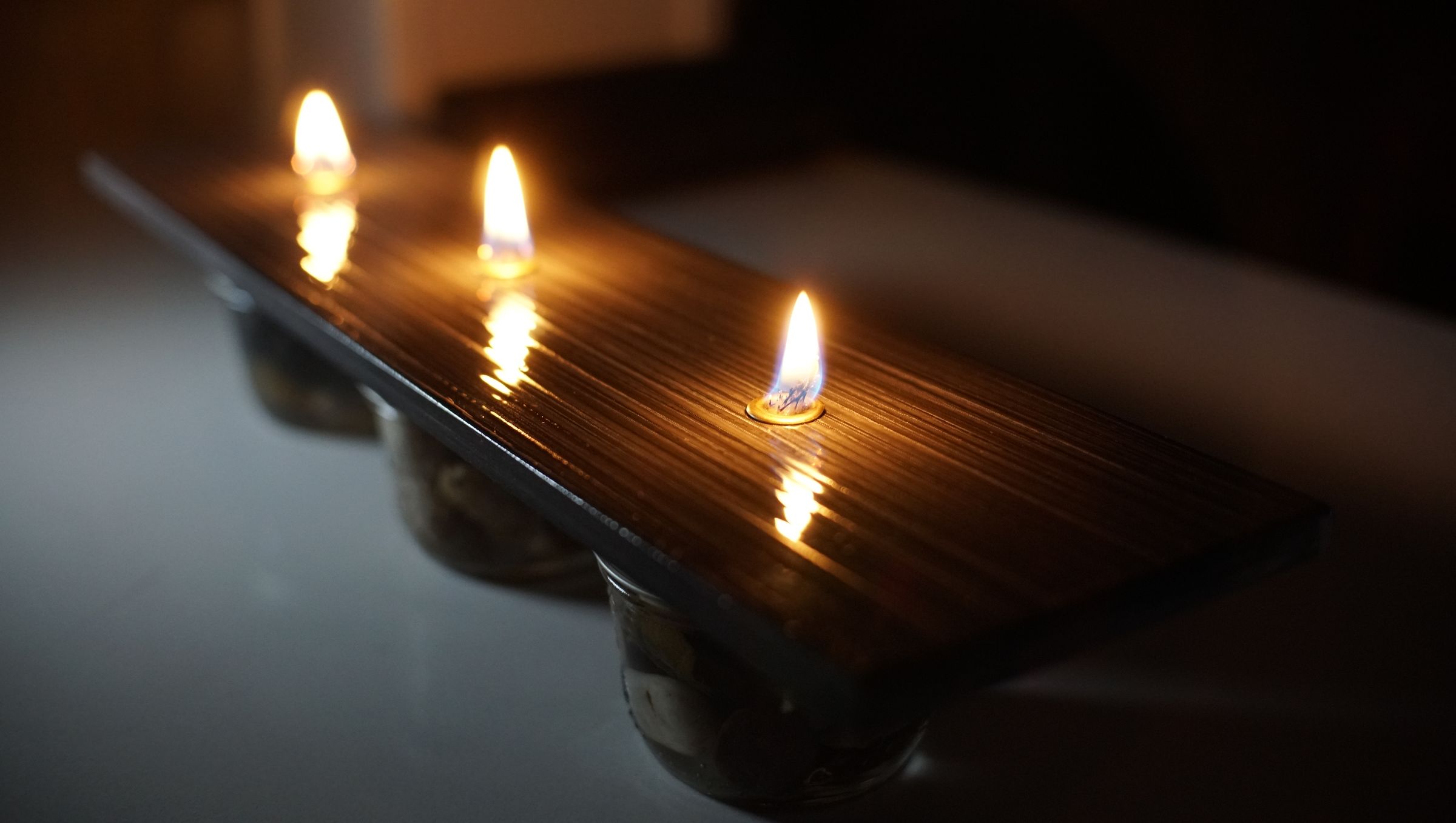 How to Make an Oil Candle From a Tile or Rock : 6 Steps (with Pictures ...