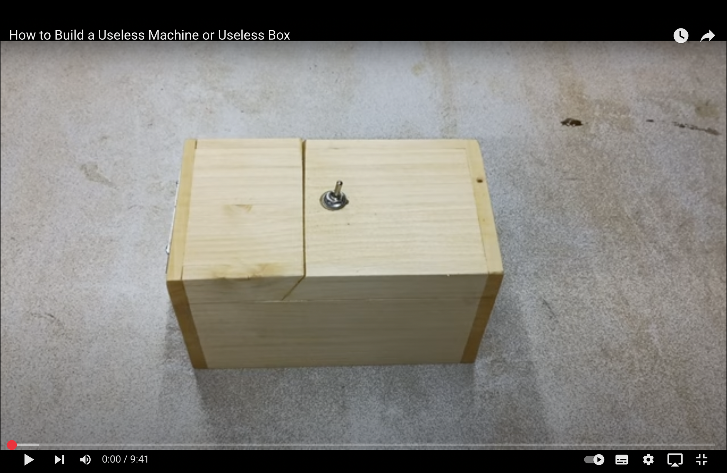 Unless Box - Instructables