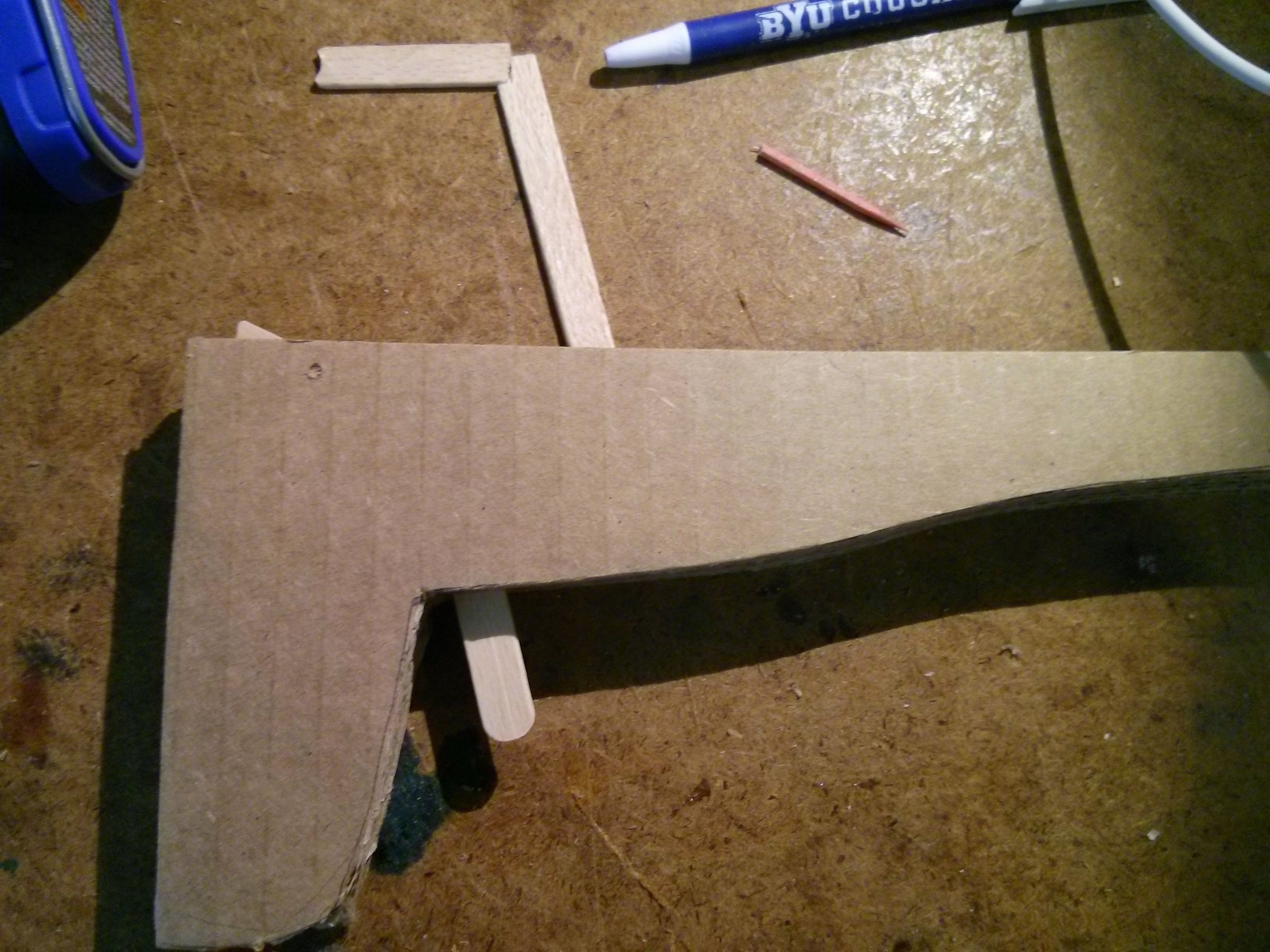 Rubber Band Shooter With Hair Trigger - 3D-Print or Make From Cardboard ...