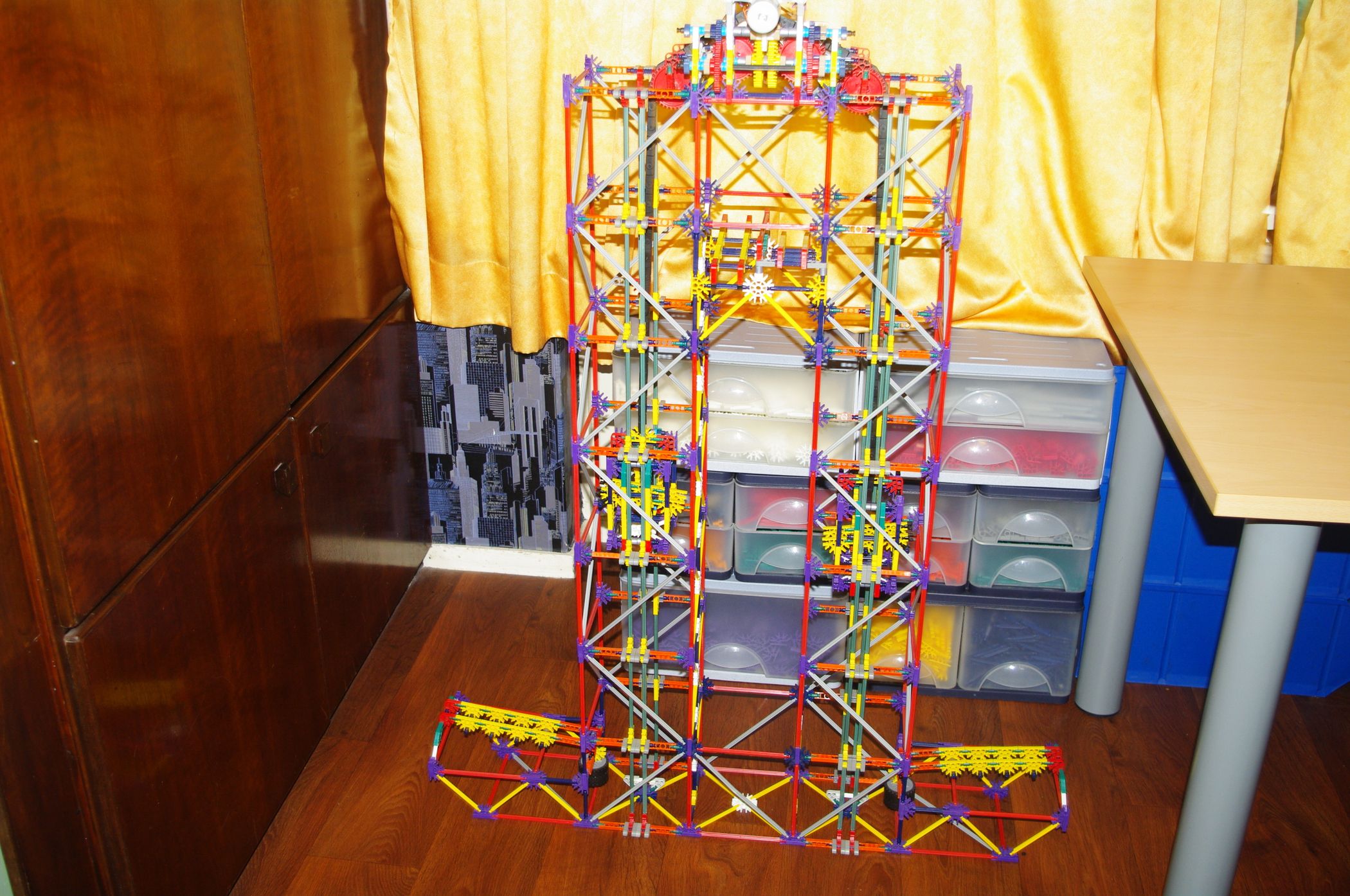 Double Chain Elevator Lift, a K'nex Ball Machine Lift : 6 Steps ...